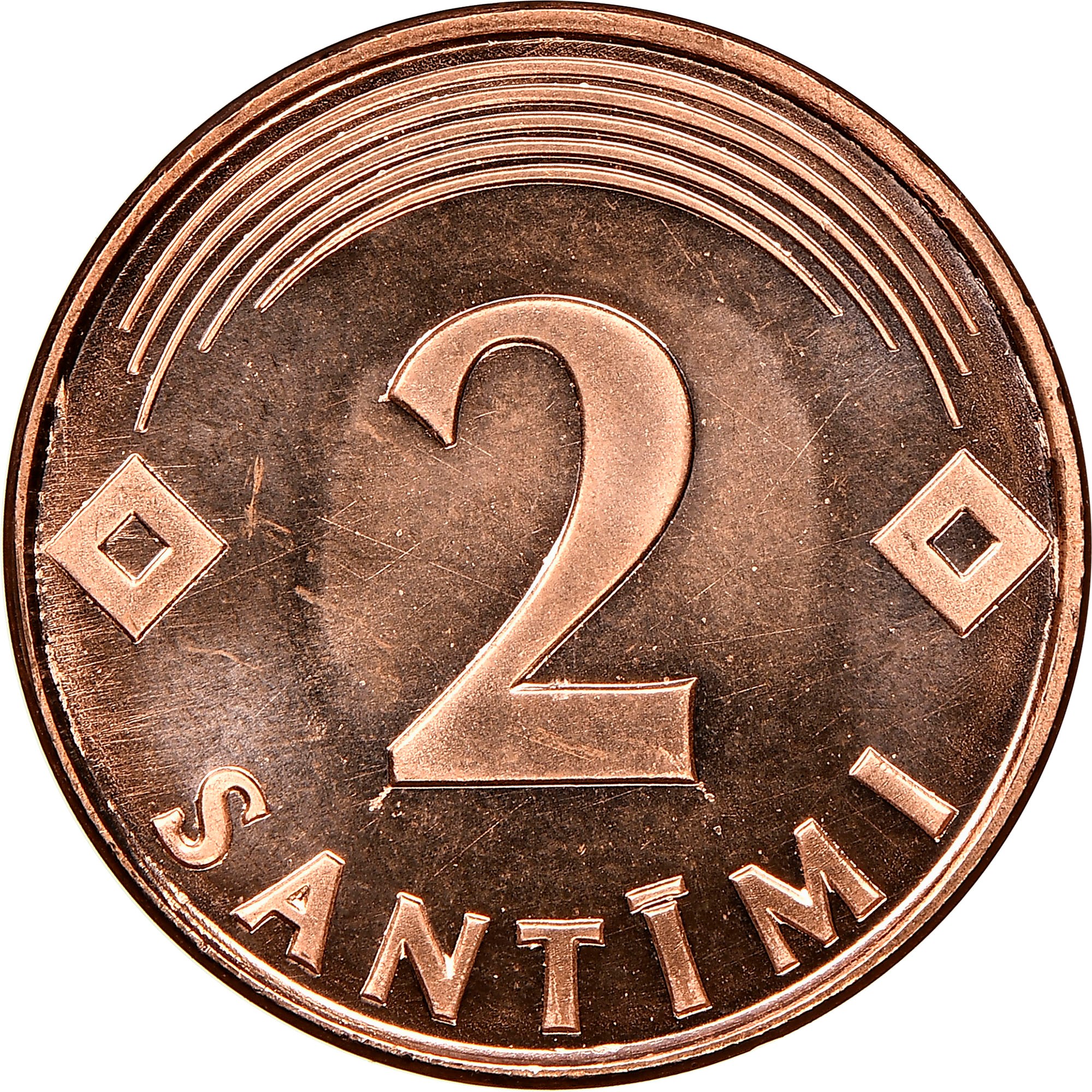 Latvia 2 Santimi KM 21 Prices & Values | NGC