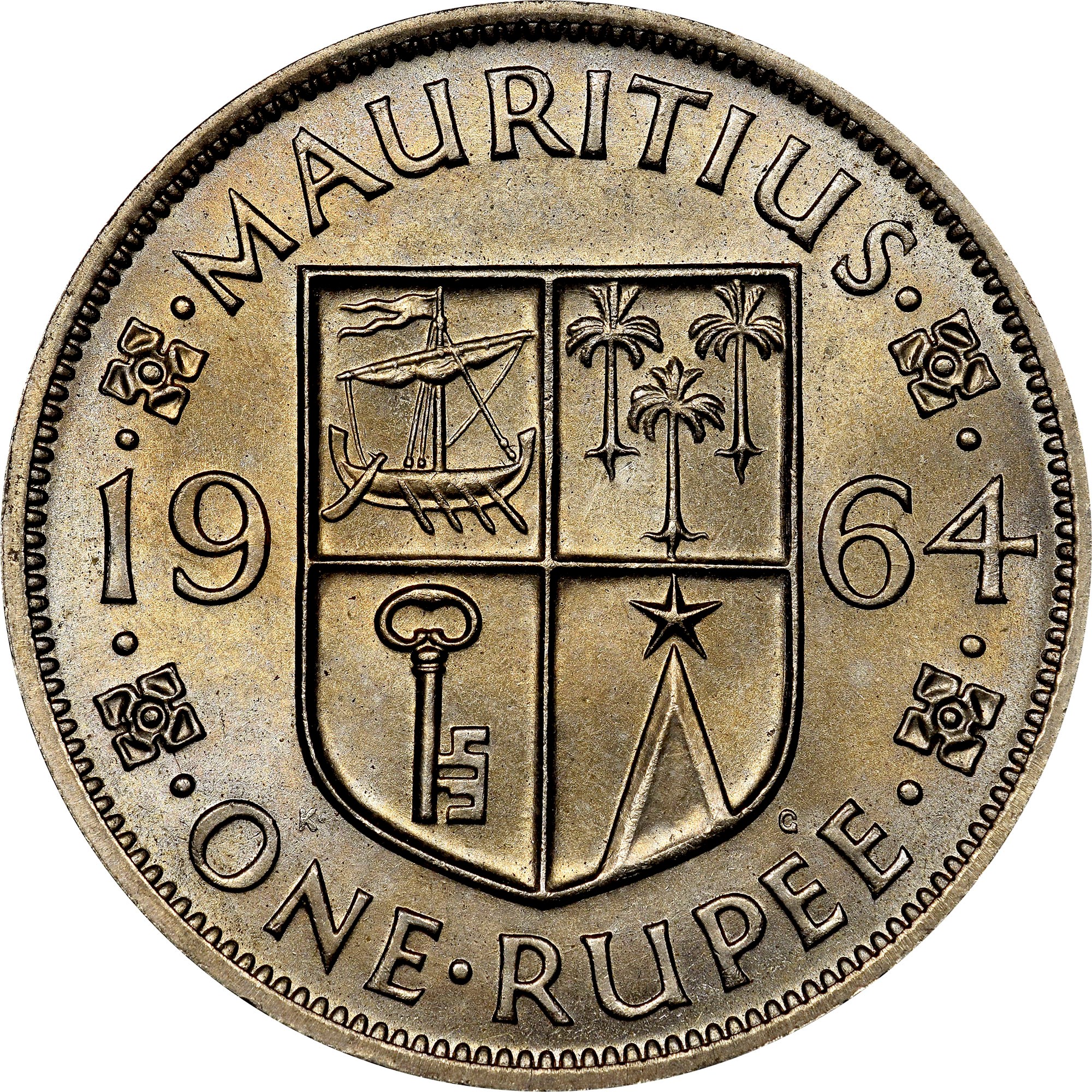 Mauritius Rupee KM 35.1 Prices & Values | NGC