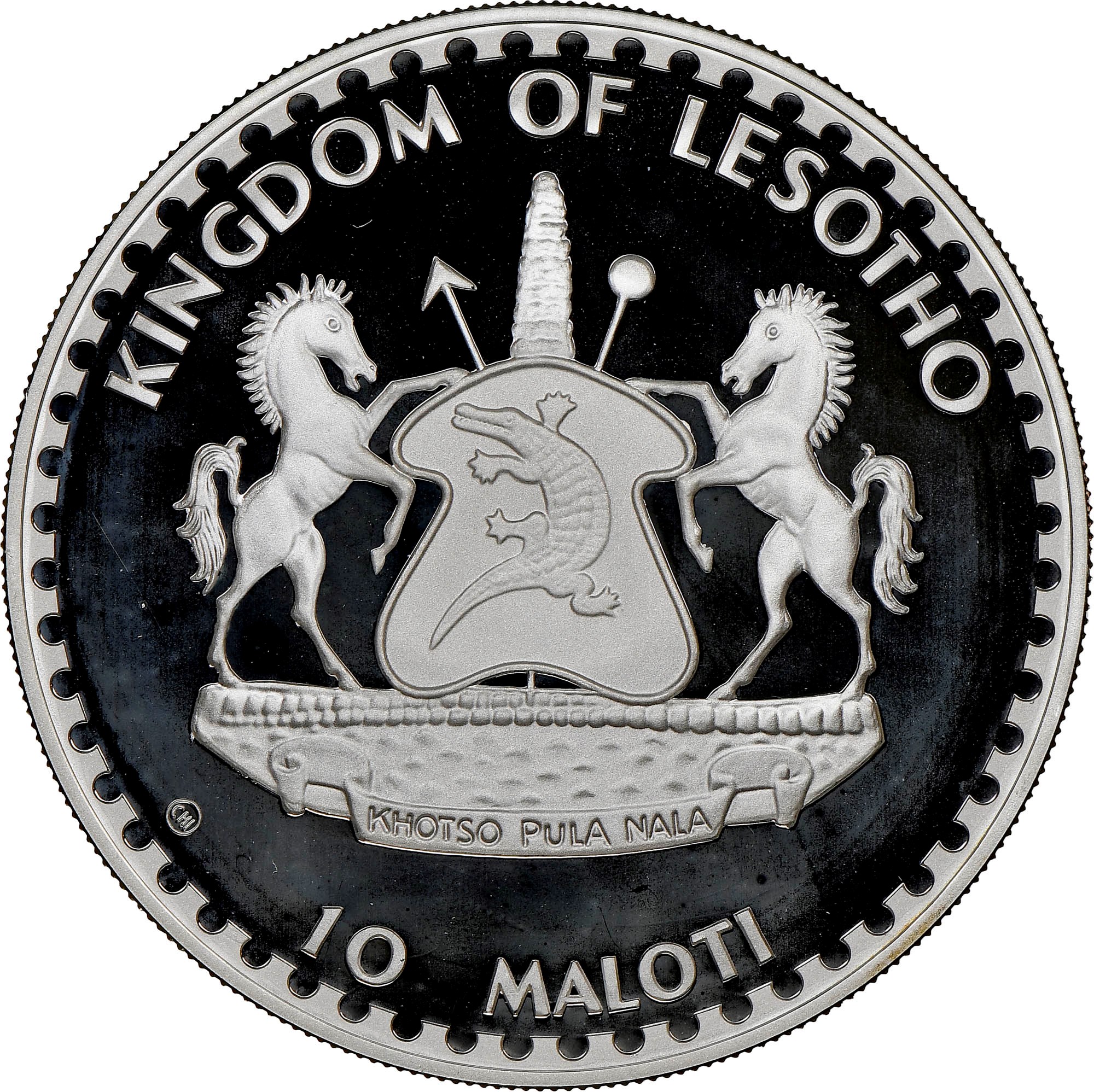 Lesotho 10 Maloti KM 32 Prices & Values | NGC
