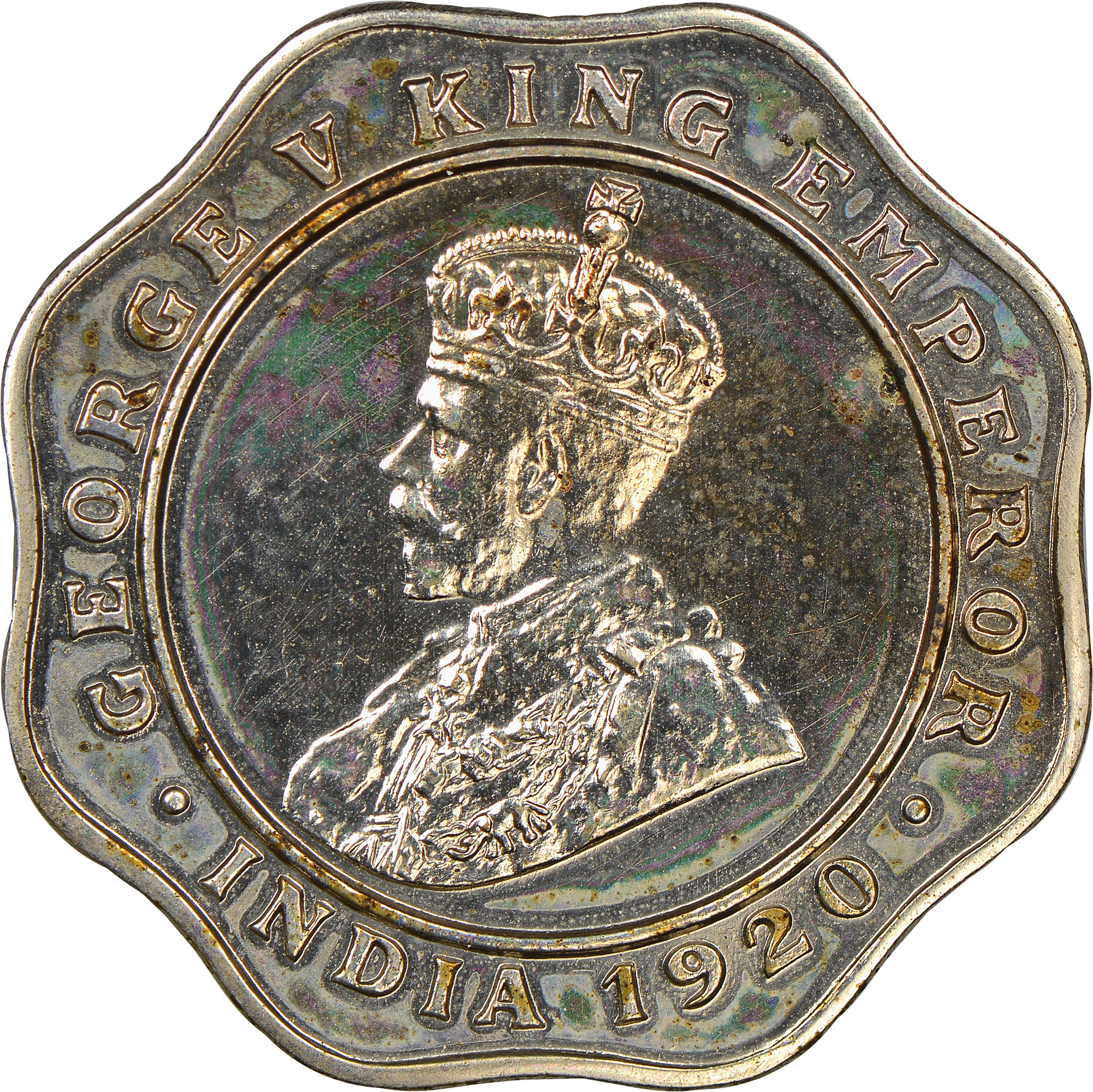 India-British 4 Annas KM 519 Prices & Values | NGC