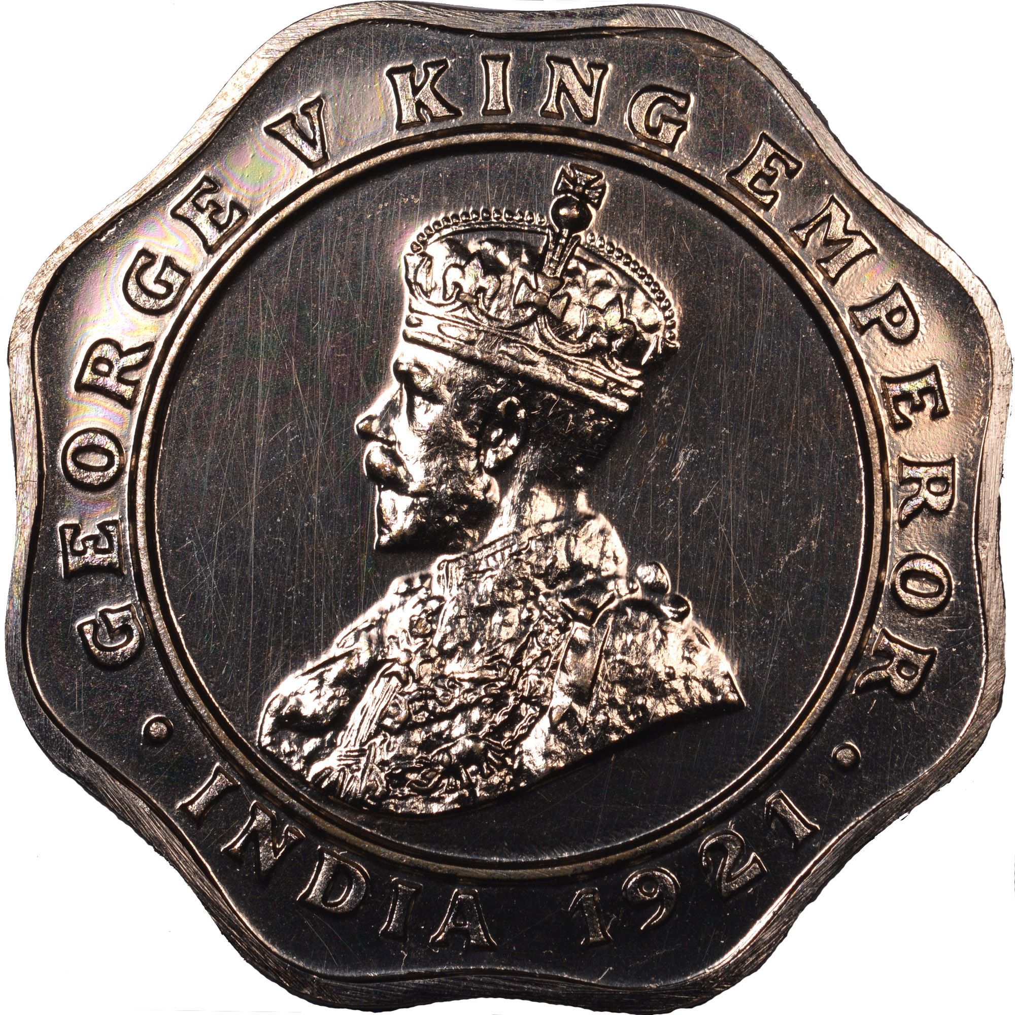 India-British 4 Annas KM 519 Prices & Values | NGC