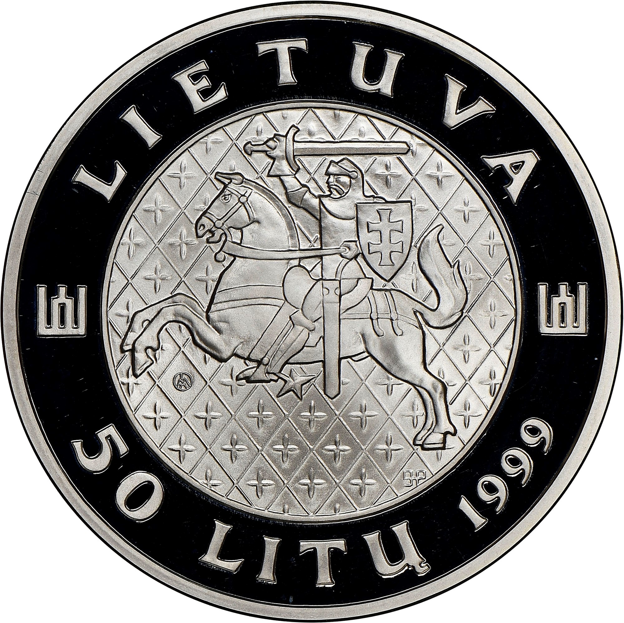 Lithuania 50 Litų KM 118 Prices & Values | NGC