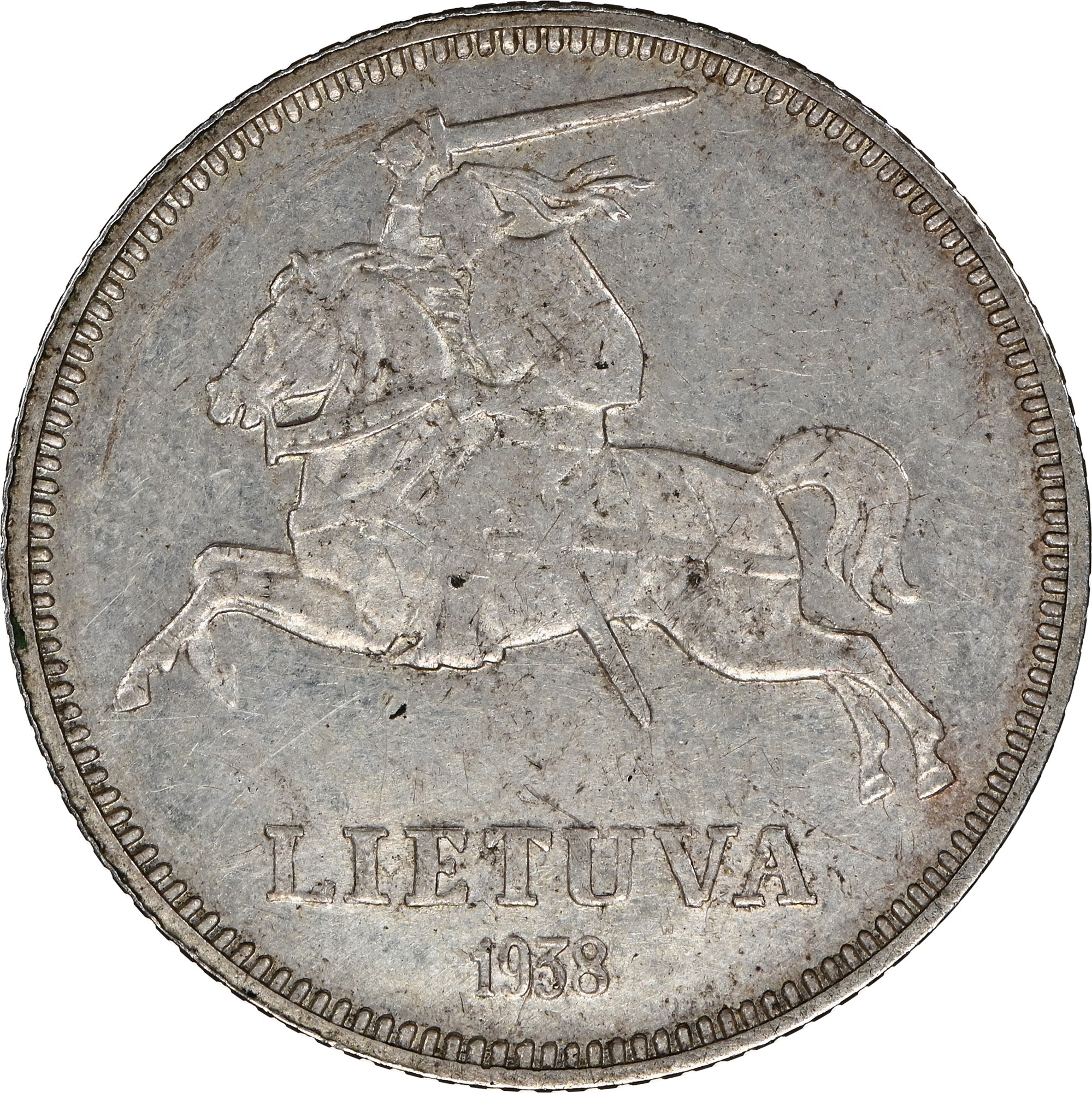 Lithuania 2 Litai KM Pn8 Prices & Values | NGC