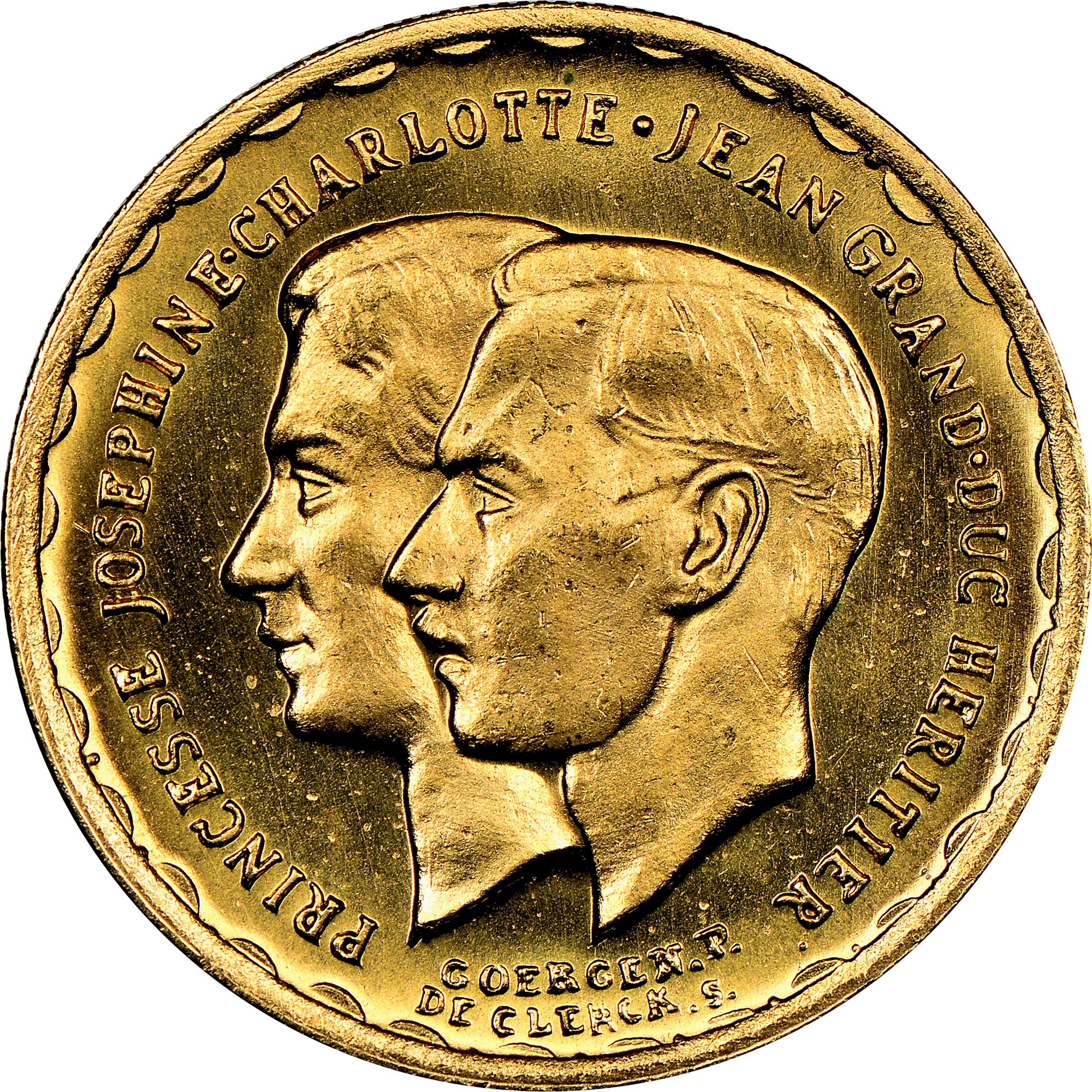 Luxembourg 20 Francs X M1 Prices Values NGC Luxembourg 20 Francs X M1 Prices Values NGC