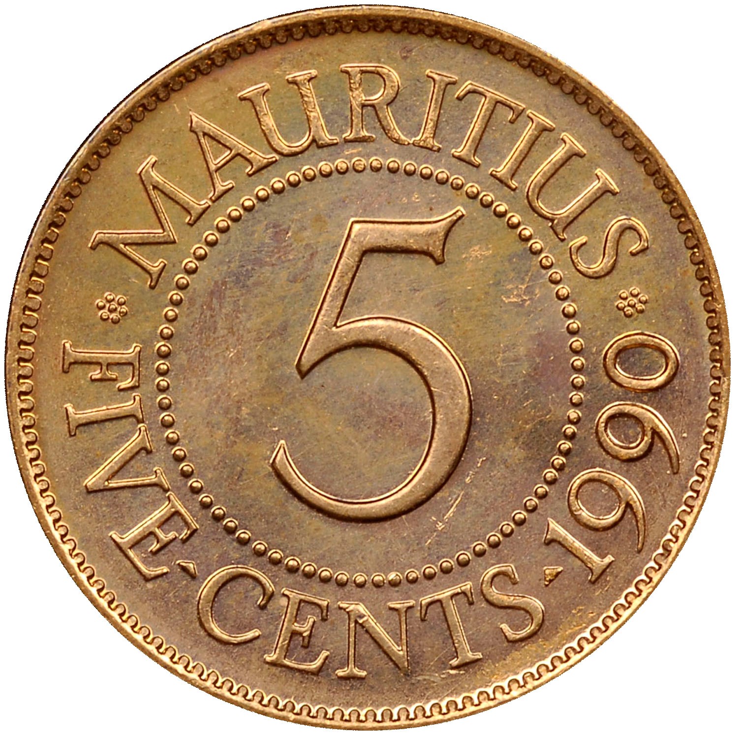 Mauritius 5 Cents KM 52 Prices & Values | NGC