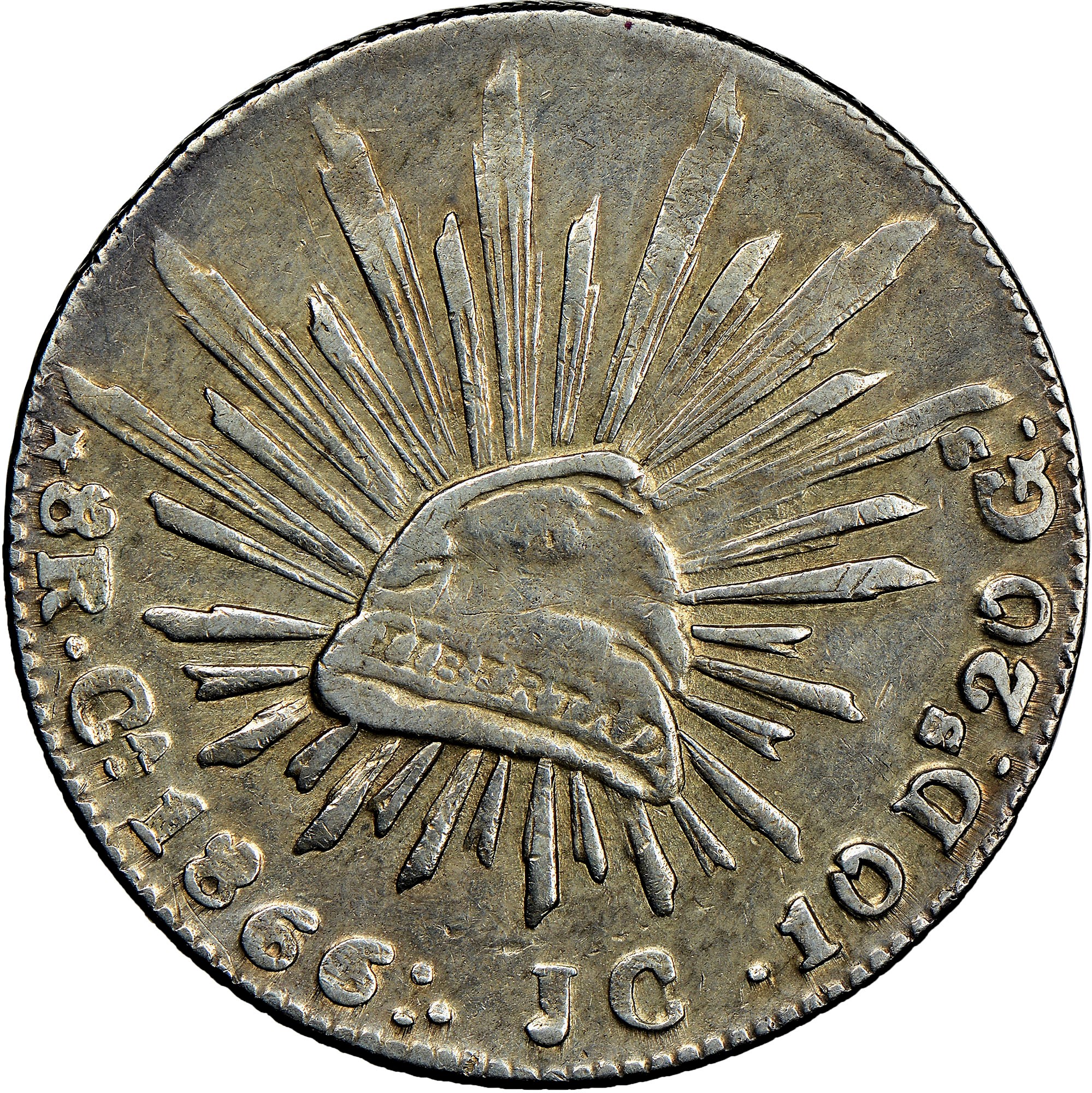 Mexico FIRST REPUBLIC 8 Reales KM 377.2 Prices & Values | NGC