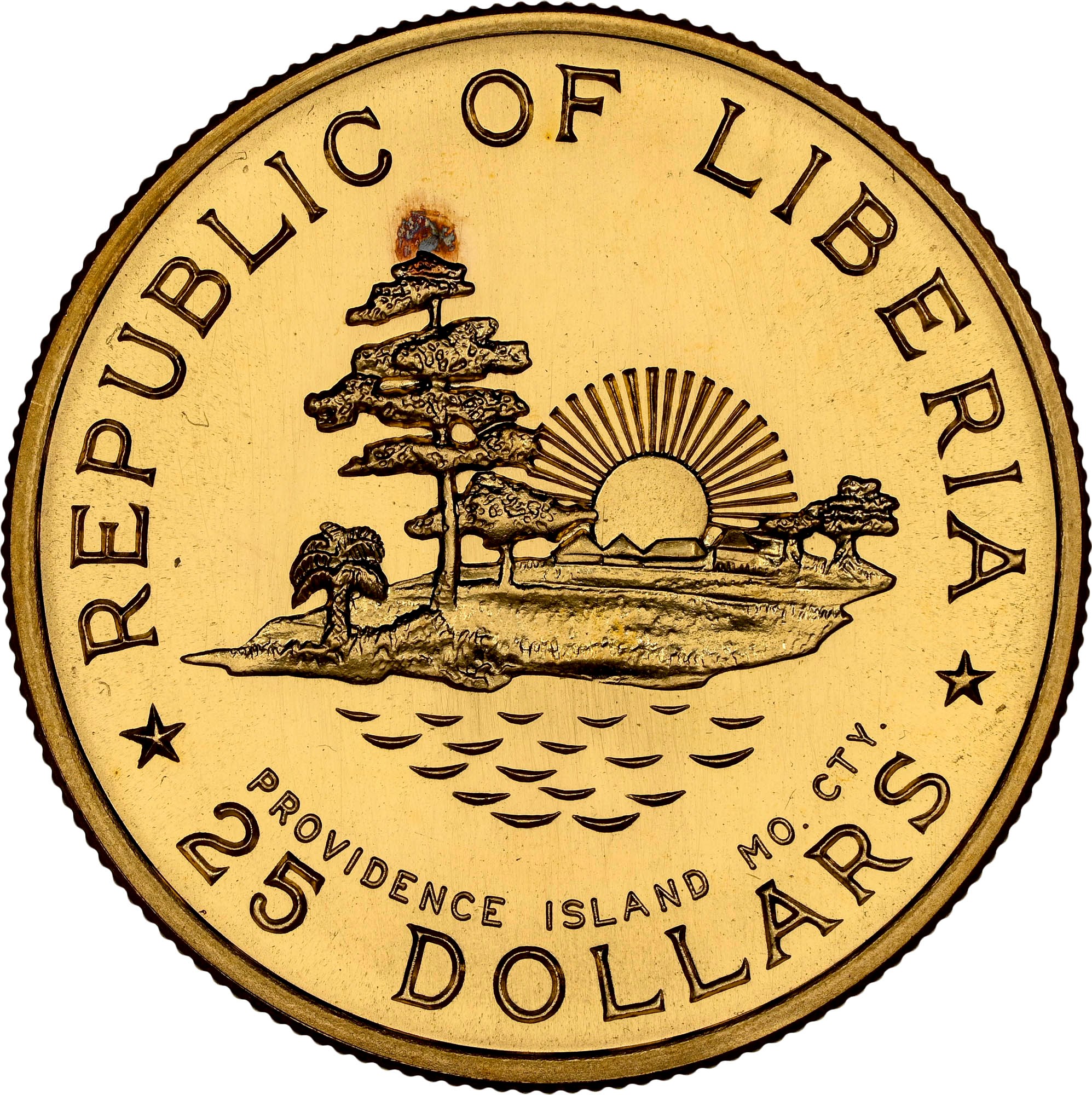 Liberia 25 Dollars KM 21 Prices & Values | NGC