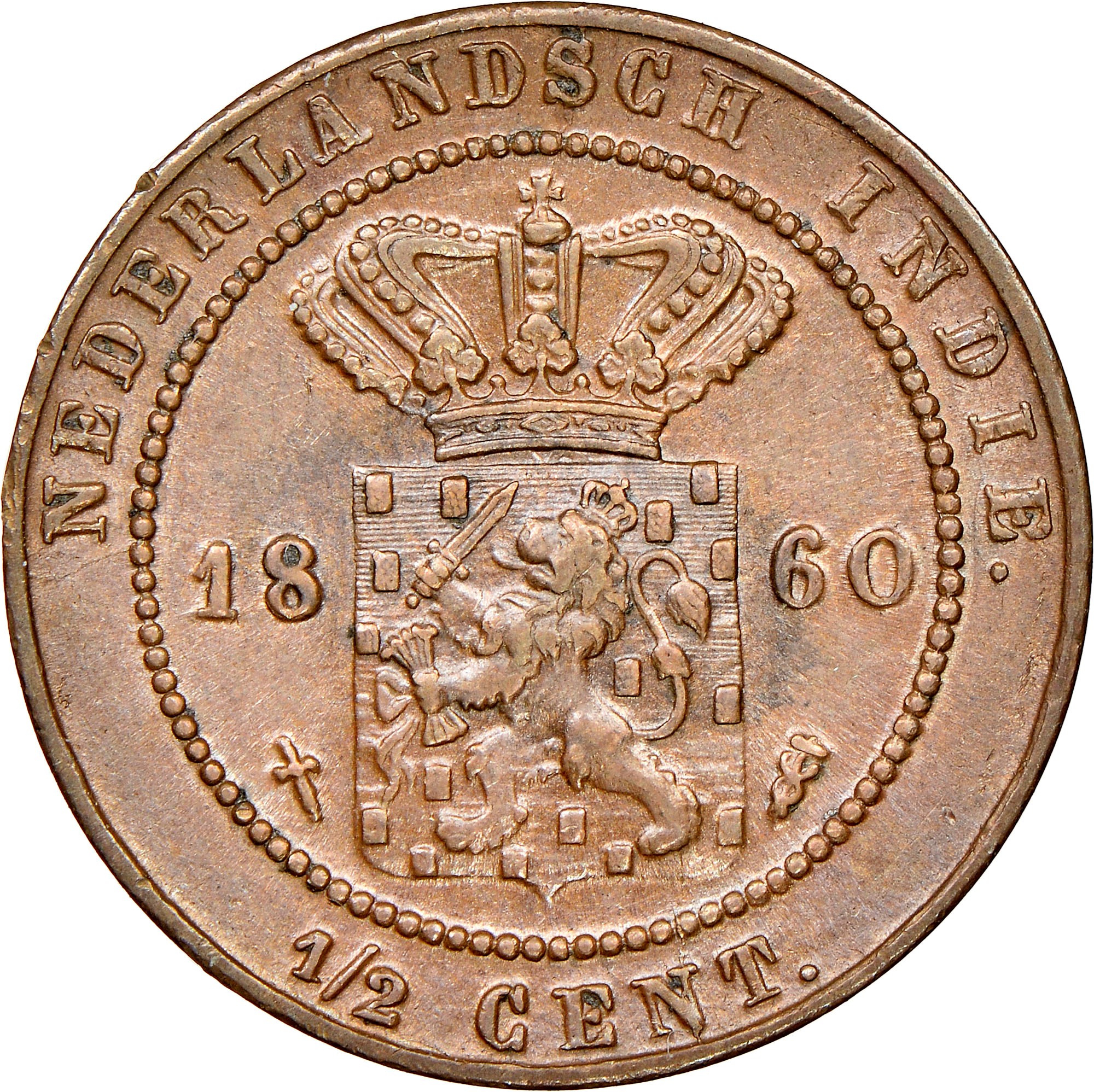 Netherlands East Indies 1/2 Cent KM 306 Prices & Values | NGC