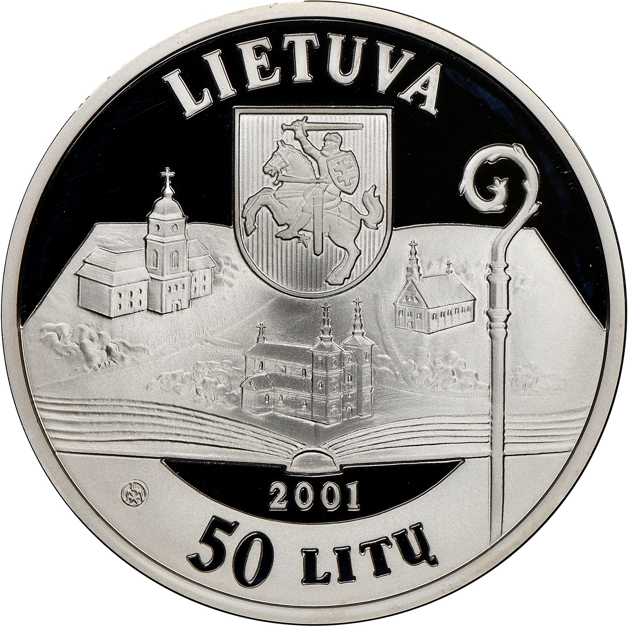 Lithuania 50 Litų KM 129 Prices & Values | NGC