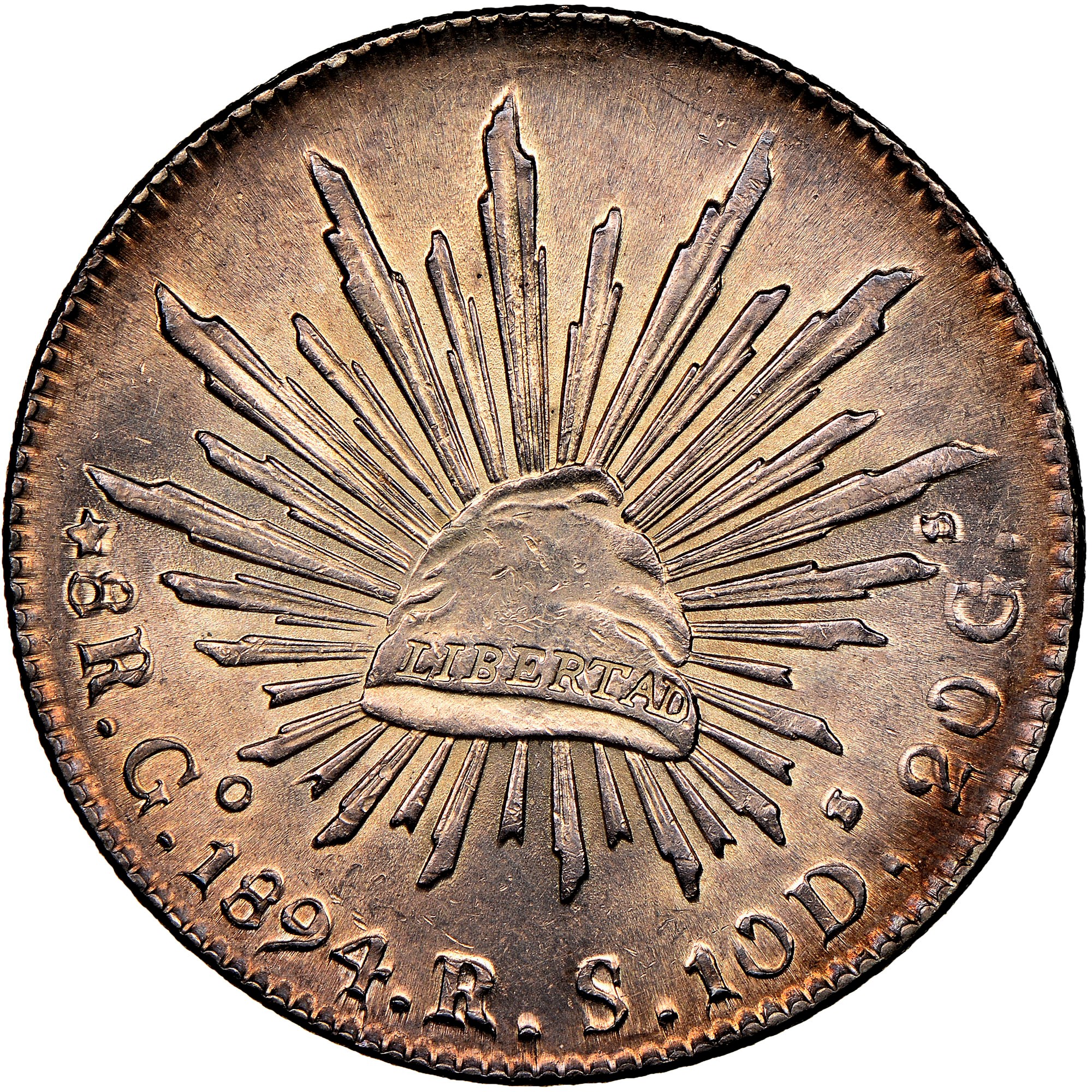 Mexico FIRST REPUBLIC 8 Reales KM 377.8 Prices & Values | NGC