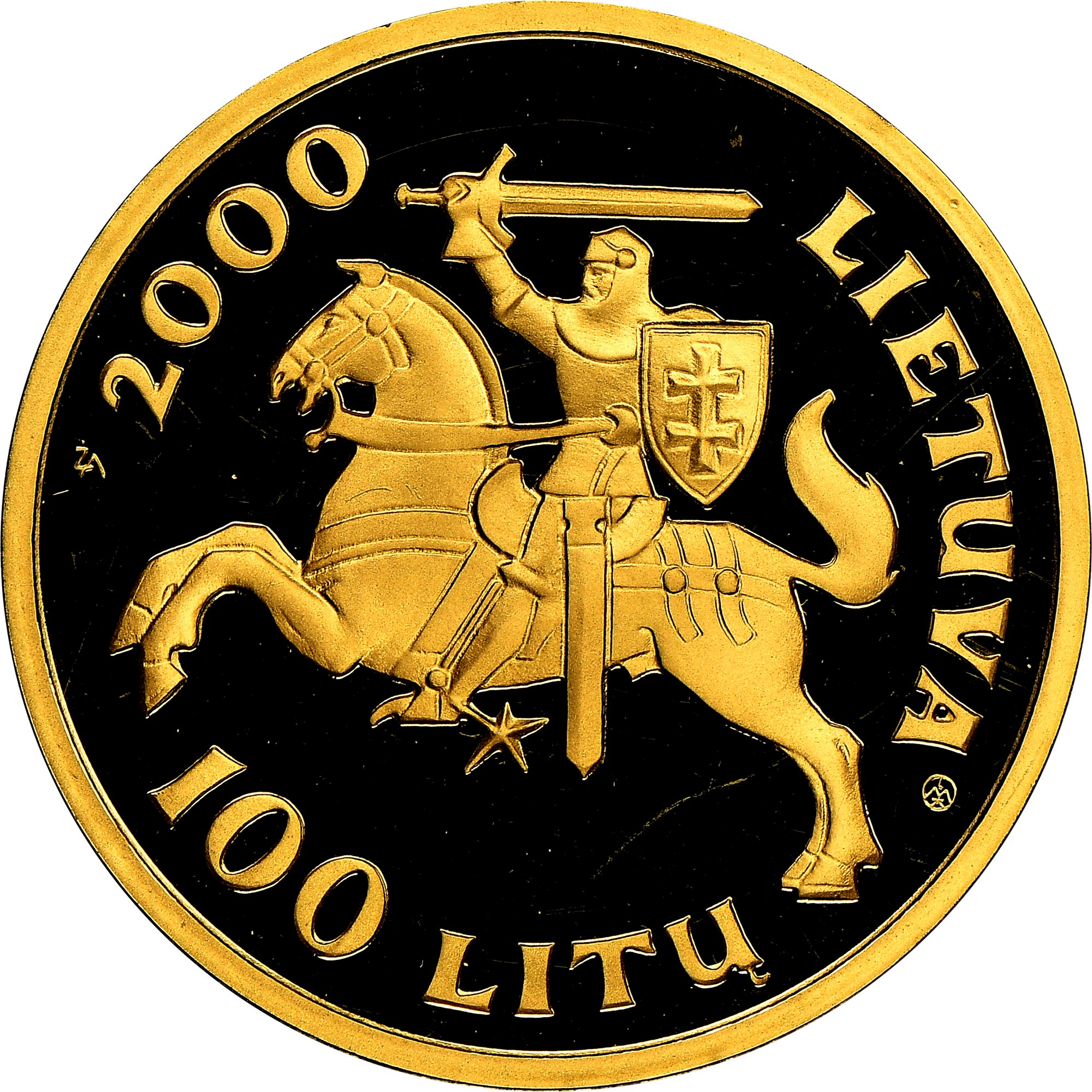 Lithuania 100 Litų KM 126 Prices & Values | NGC