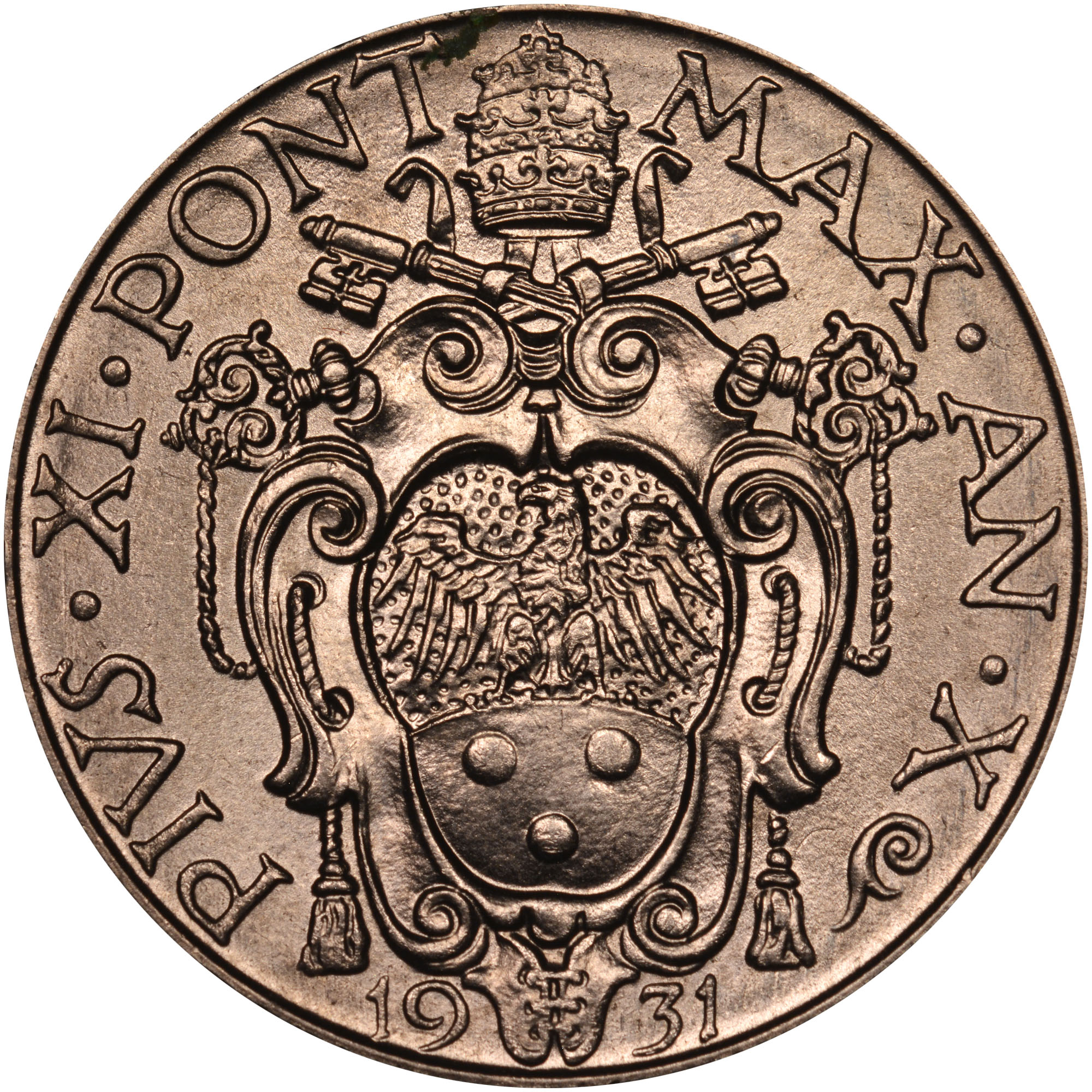 Vatican City 50 Centesimi KM 4 Prices & Values | NGC