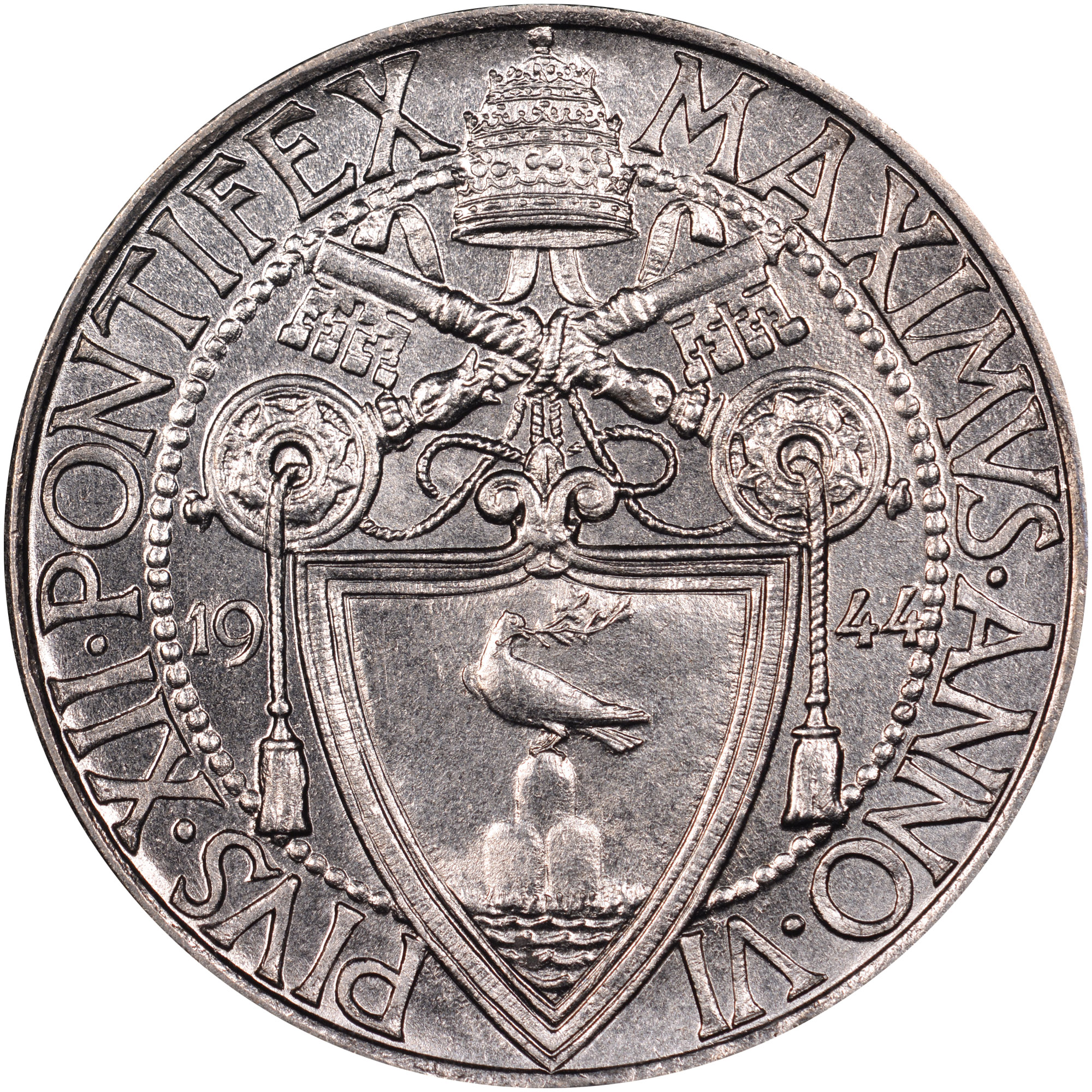 Vatican City 50 Centesimi KM 34 Prices & Values | NGC