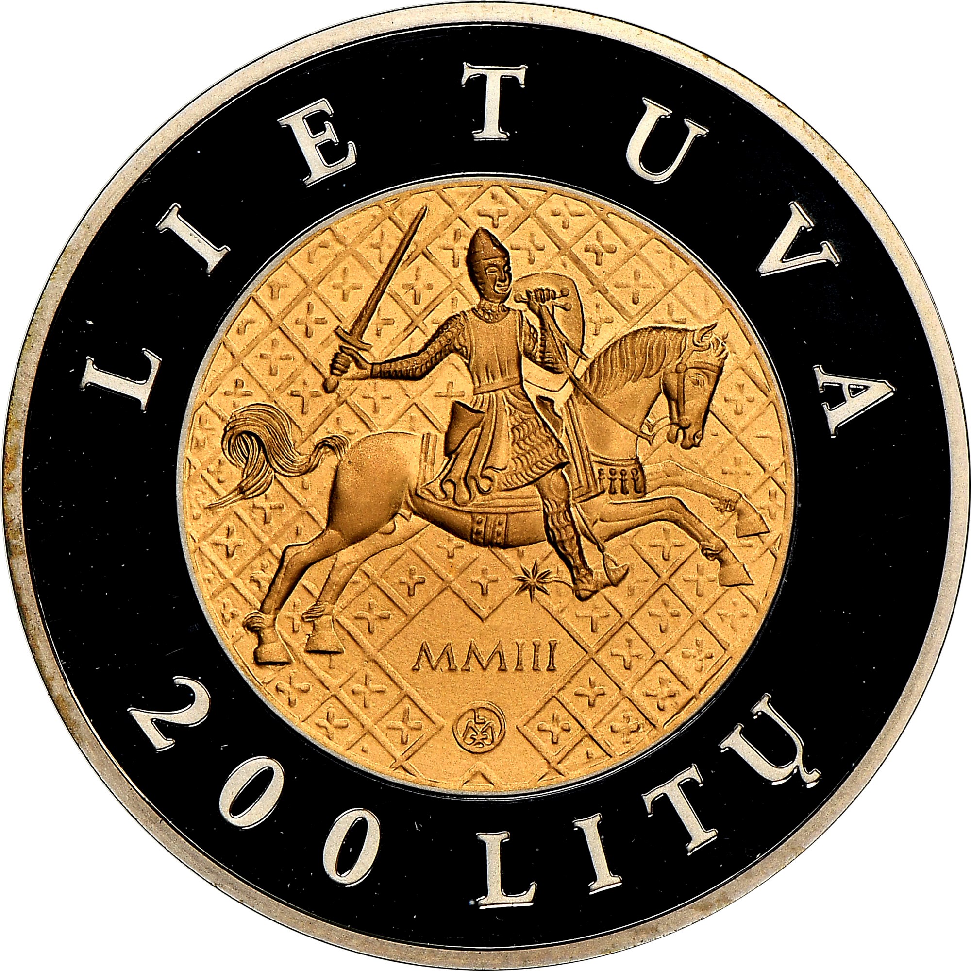 Lithuania 200 Litų KM 136 Prices & Values | NGC