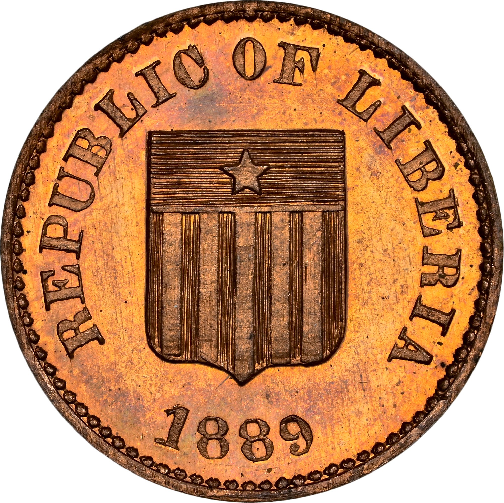 Liberia Cent KM Pn18 Prices & Values | NGC