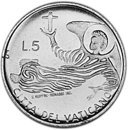 Vatican City 5 Lire KM 110 Prices & Values | NGC