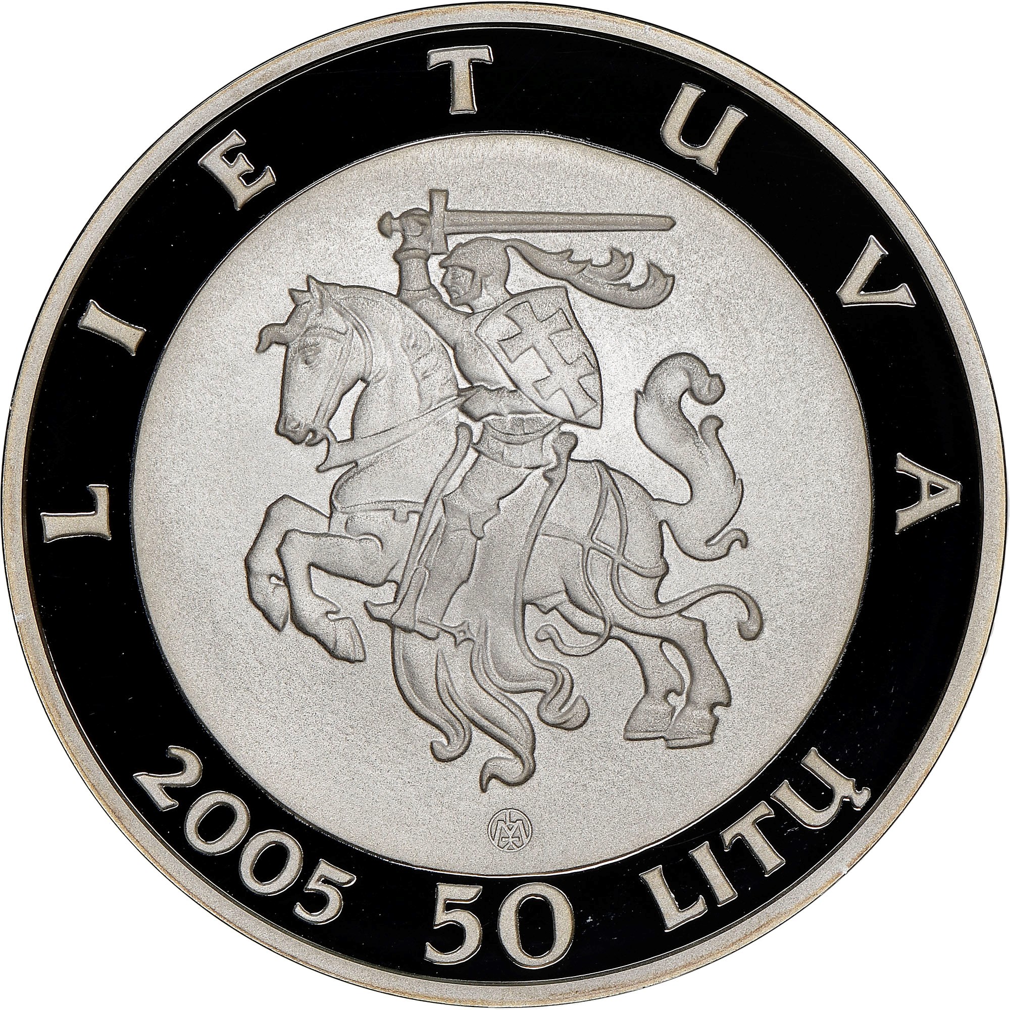 Lithuania 50 Litų KM 147 Prices & Values | NGC