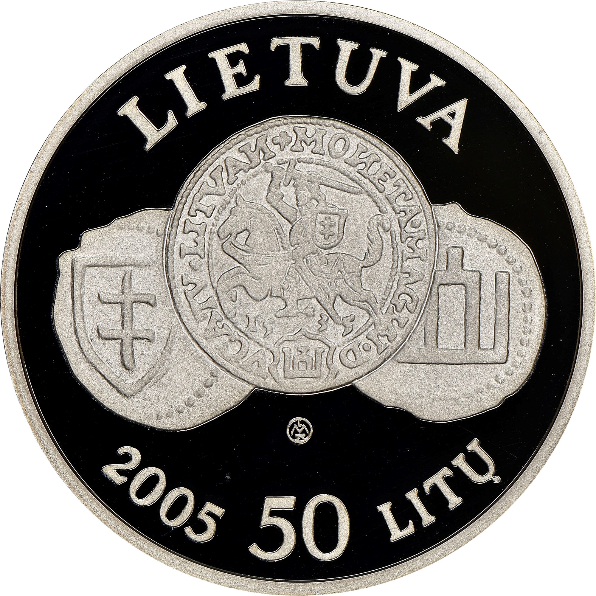 Lithuania 50 Litų KM 144 Prices & Values | NGC