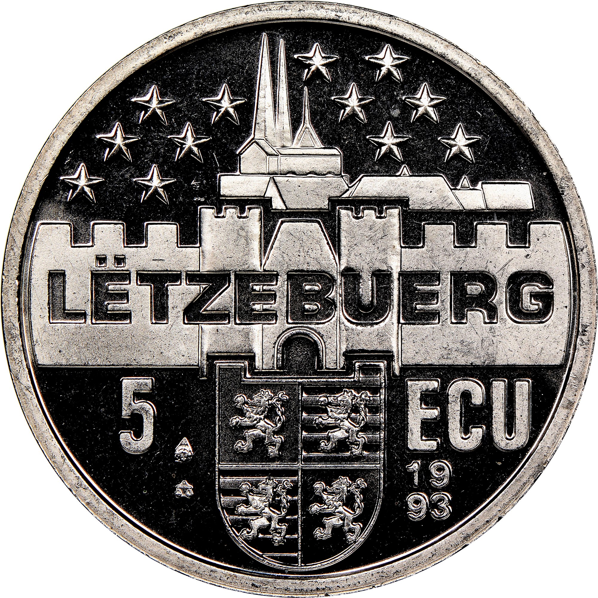 Luxembourg 5 ECU X 35 Prices & Values | NGC