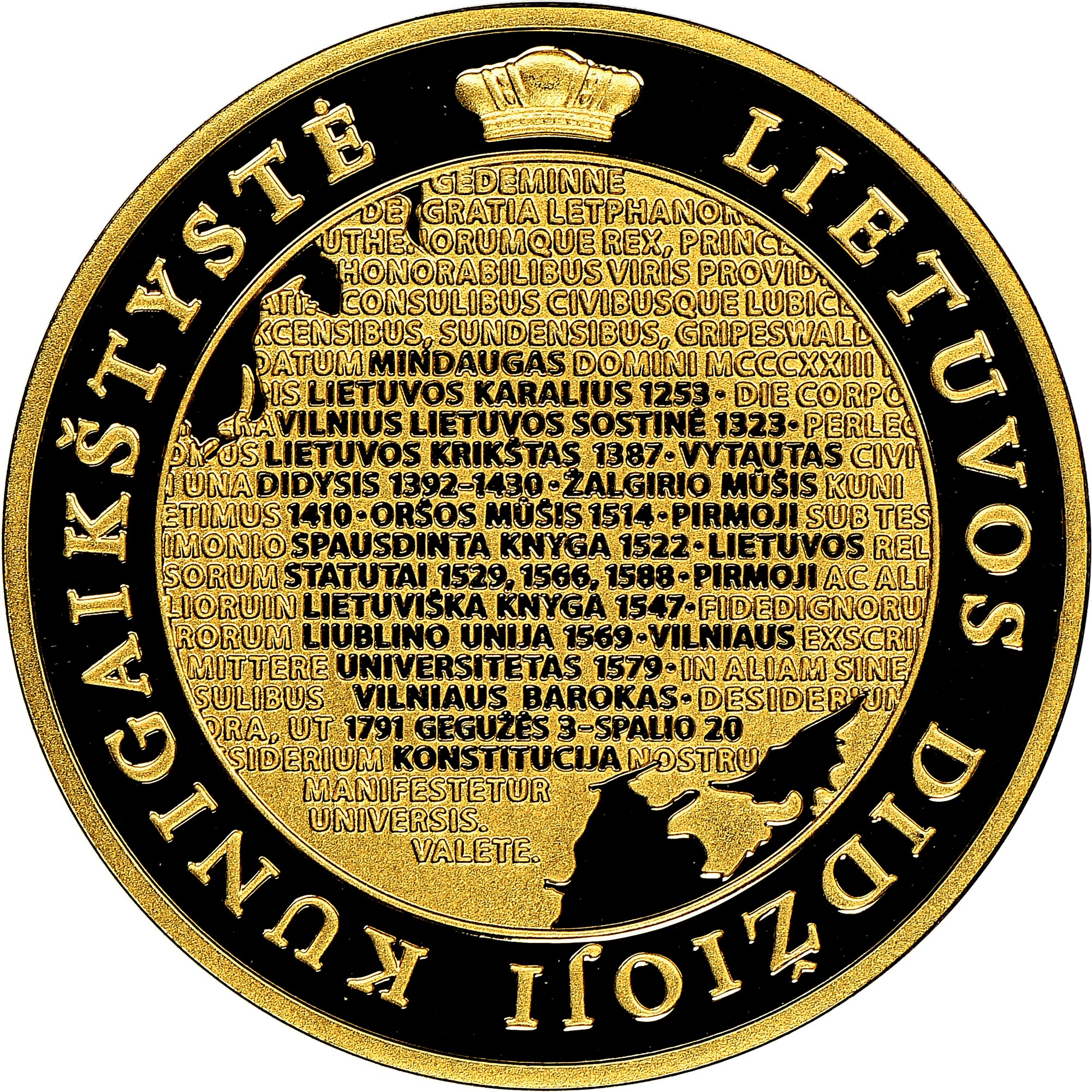 Lithuania 100 Litų KM 156 Prices & Values | NGC