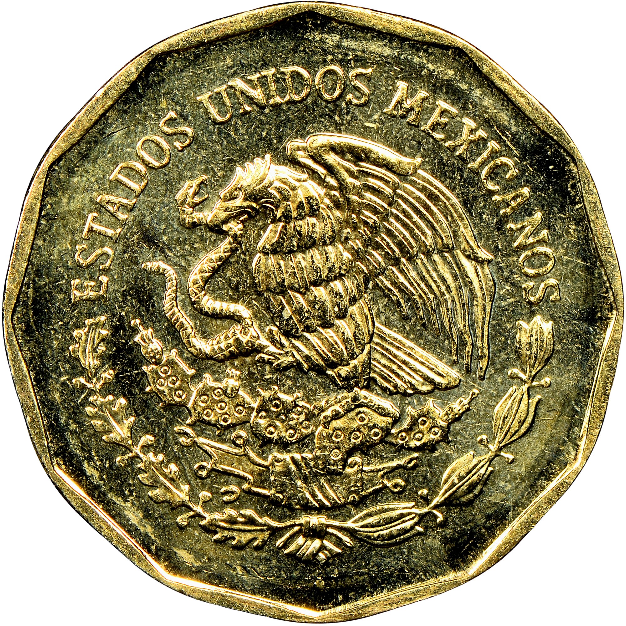 Mexico ESTADOS UNIDOS MEXICANOS 20 Centavos KM 548 Prices & Values | N