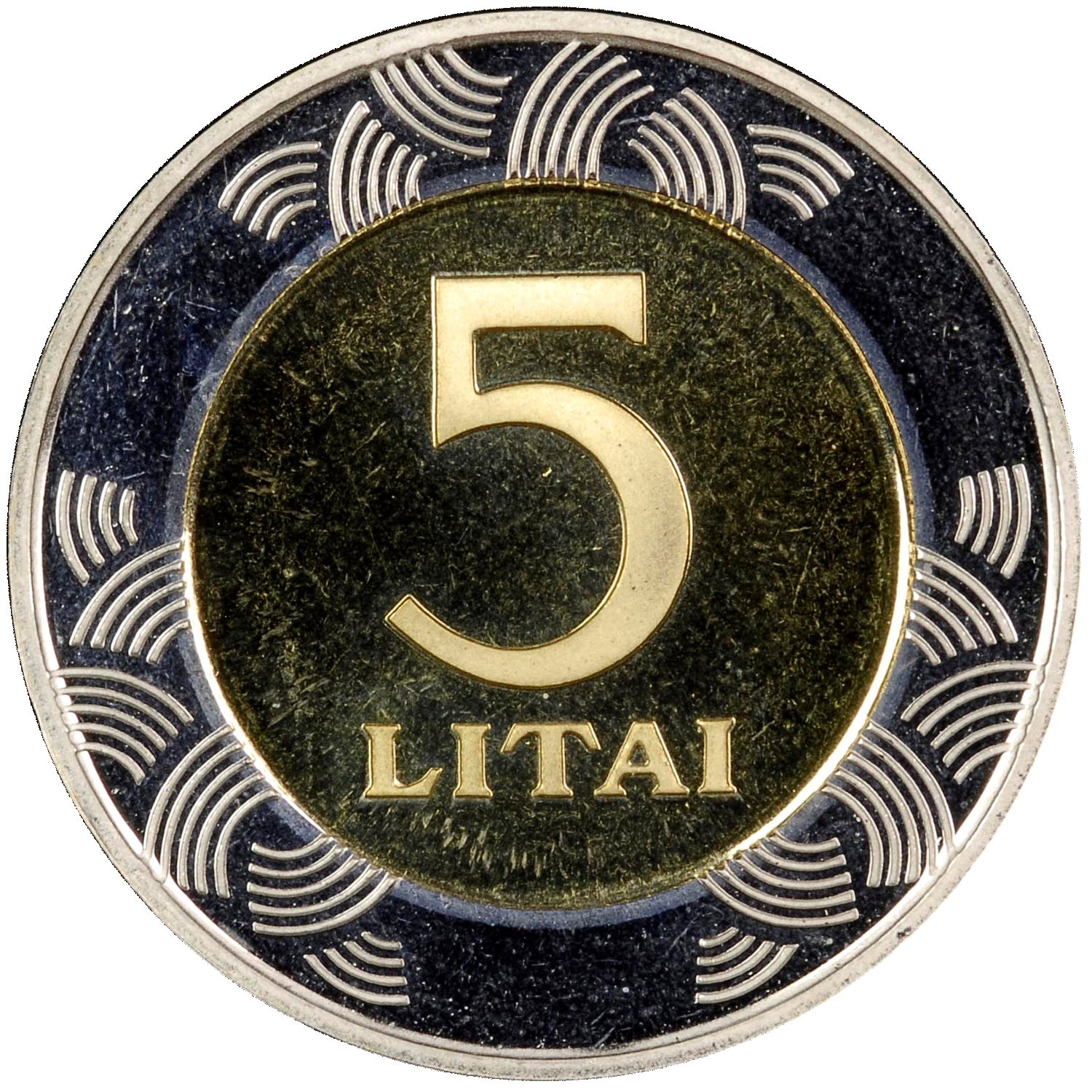 Lithuania 5 Litai KM 113 Prices & Values | NGC