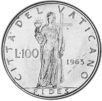Vatican City 100 Lire KM 82.1 Prices & Values | NGC