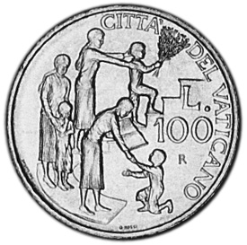 Vatican City 100 Lire KM 275 Prices & Values | NGC