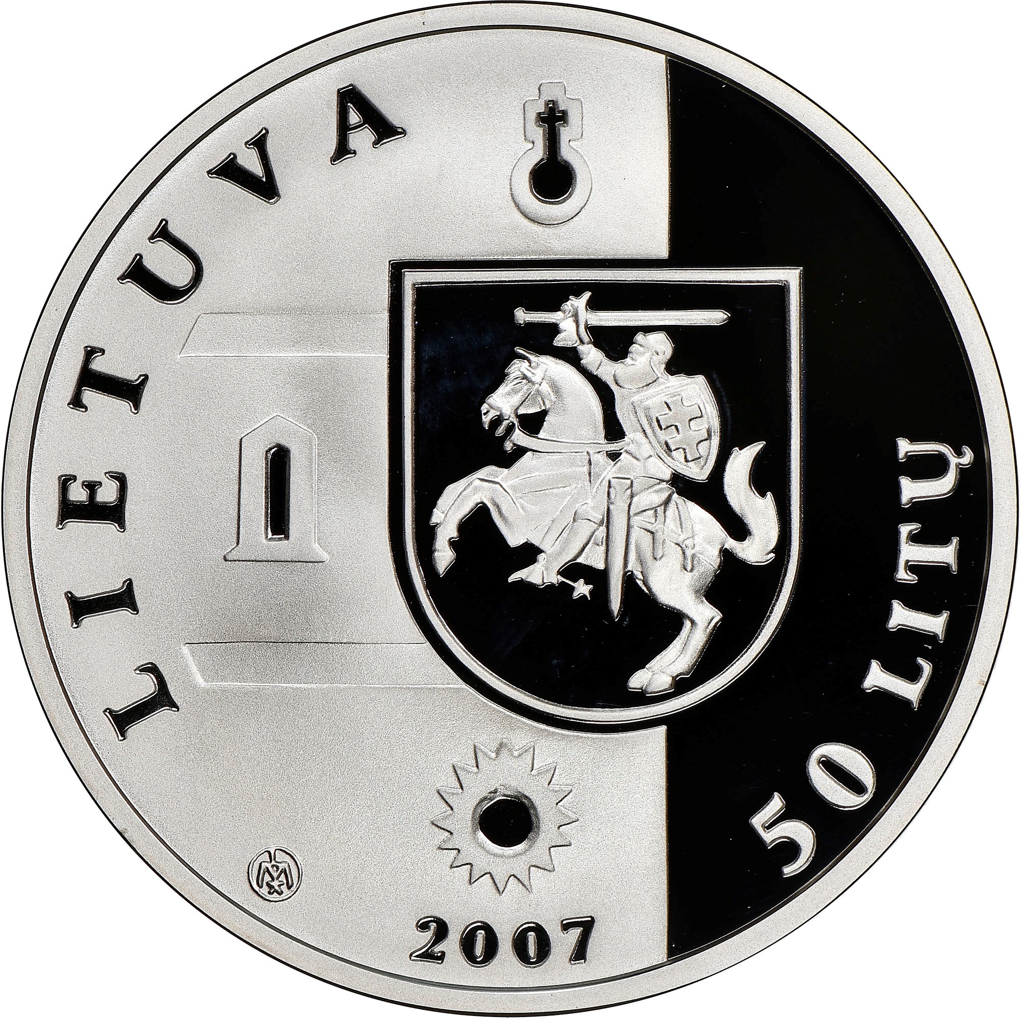 Lithuania 50 Litų KM 161 Prices & Values | NGC