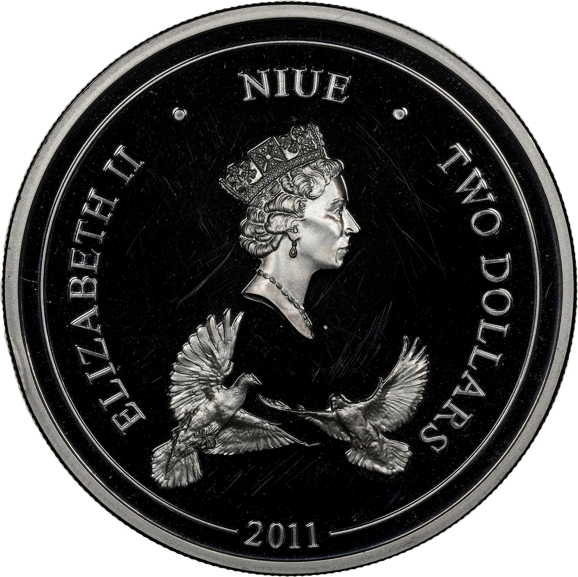 Niue 2 Dollars KM 525 Prices & Values | NGC