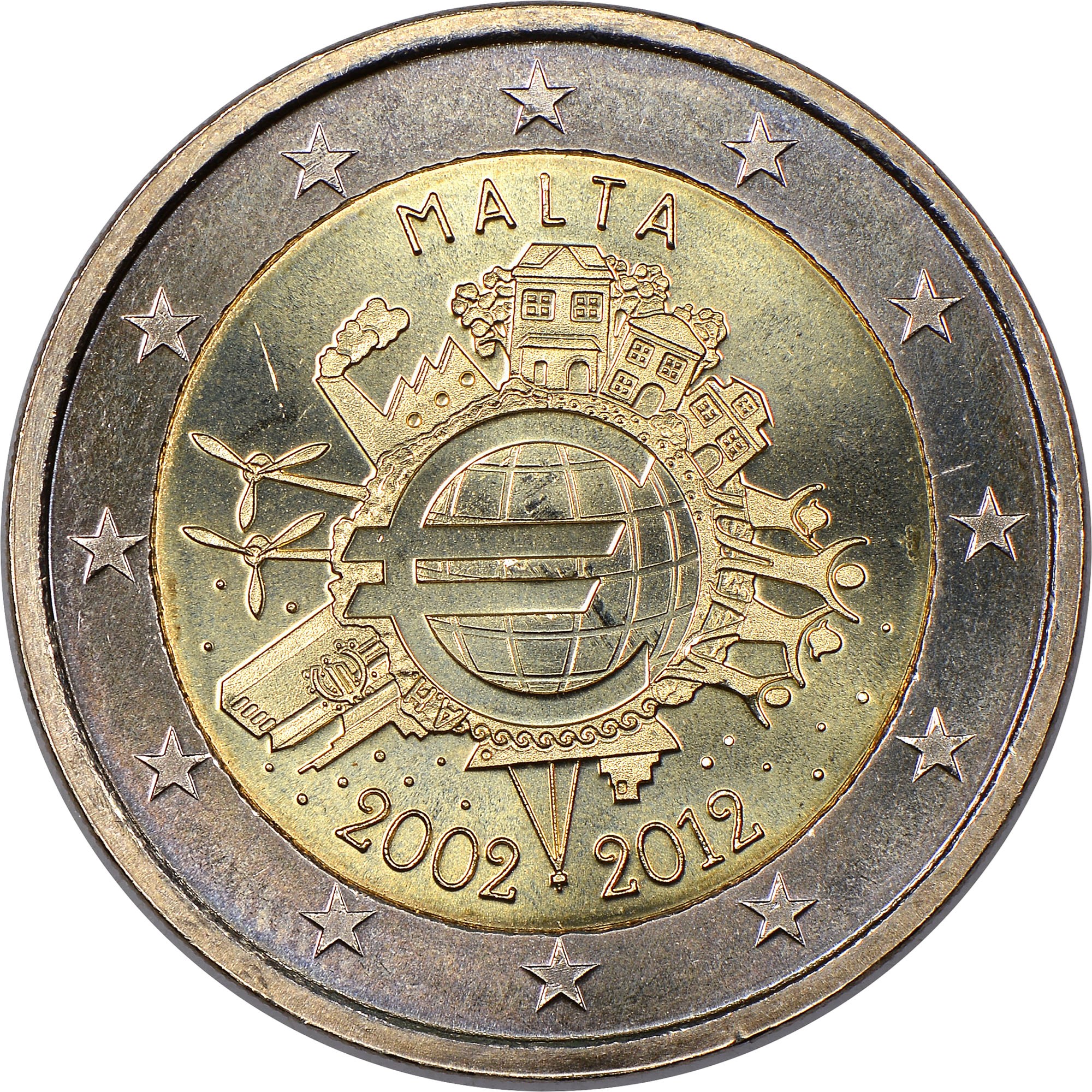 Malta 2 Euro KM 139 Prices & Values | NGC