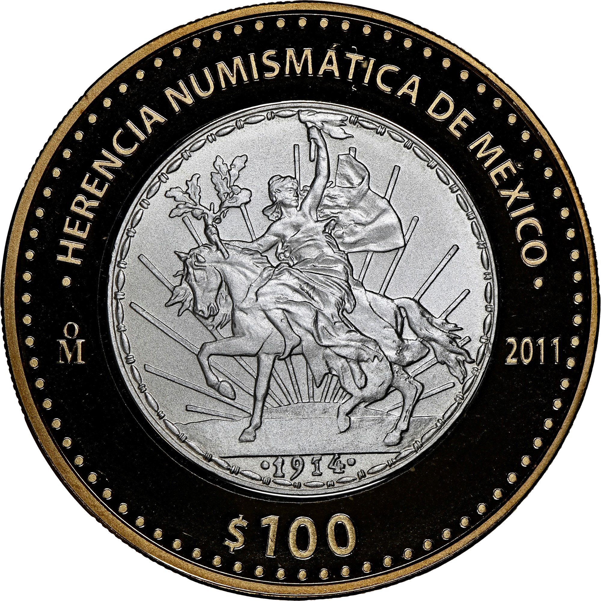 Mexico ESTADOS UNIDOS MEXICANOS 100 Pesos KM 955 Prices & Values | NGC