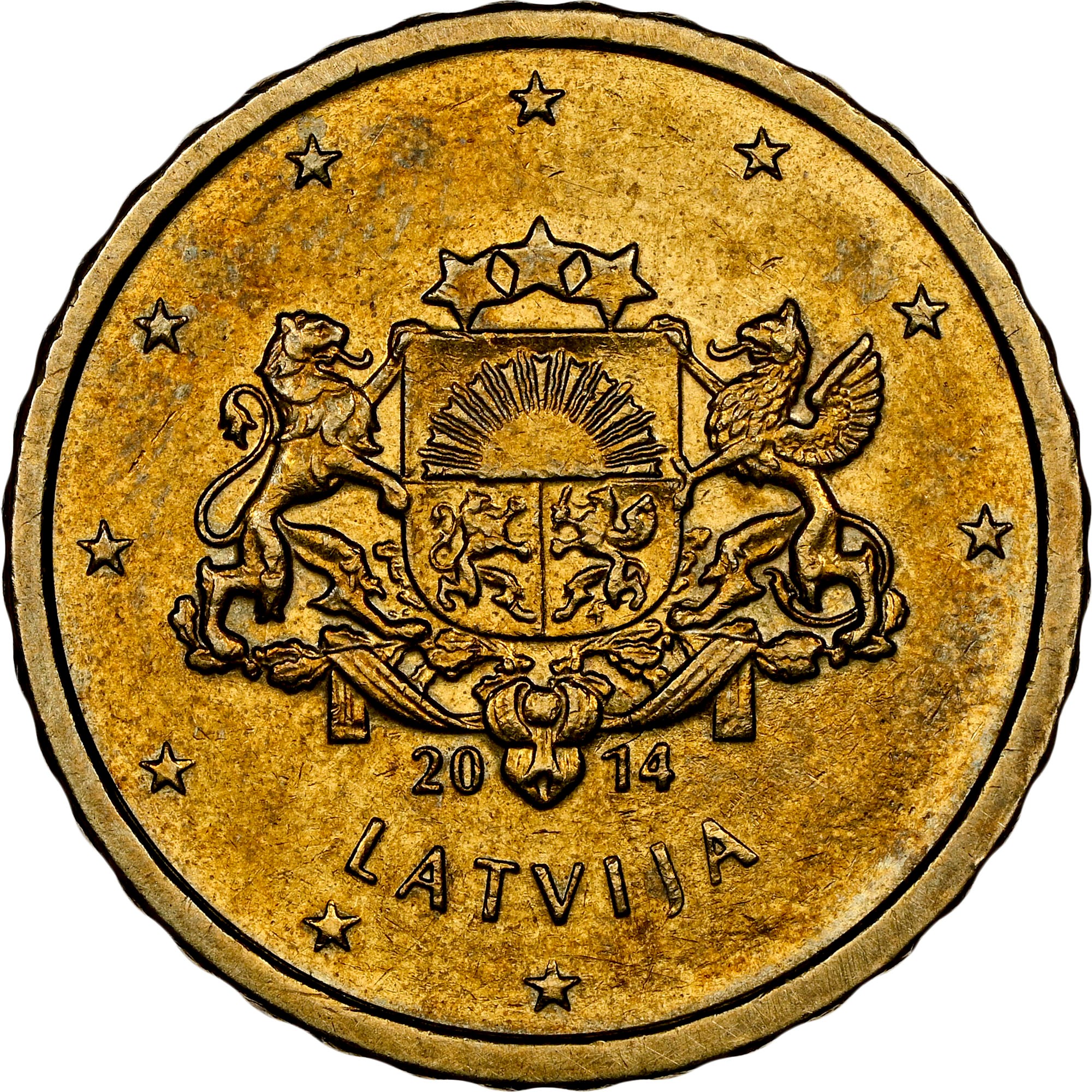 Latvia 10 Euro Cent KM 153 Prices Values NGC Latvia 10 Euro Cent KM 153 Prices Values NGC