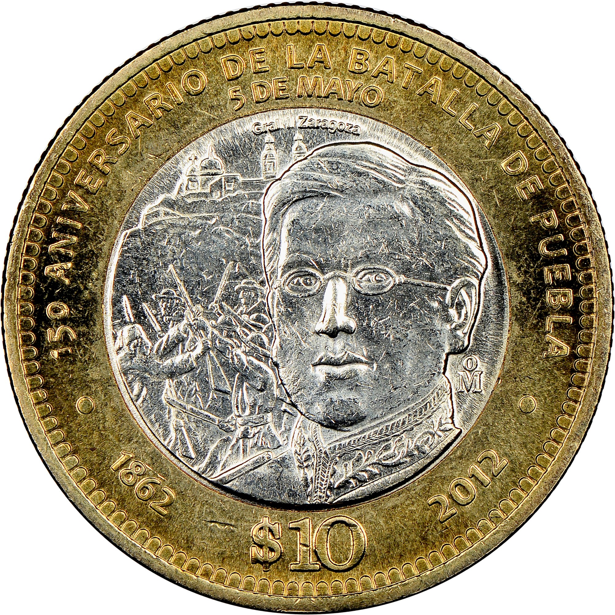 Mexico ESTADOS UNIDOS MEXICANOS 10 Pesos KM 956 Prices & Values | NGC