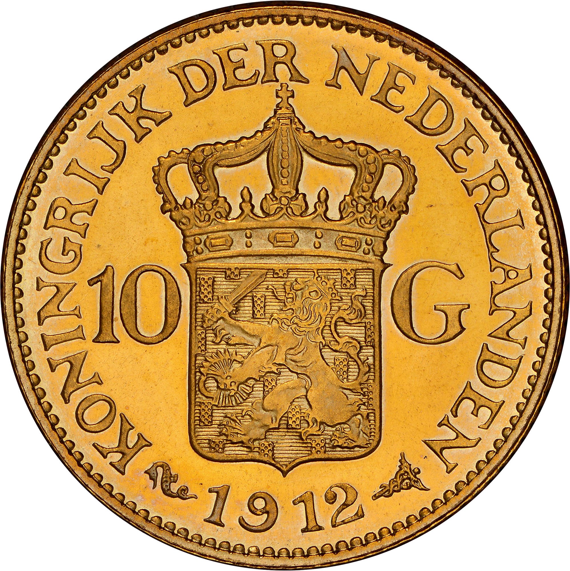 Netherlands 10 Gulden KM 149 Prices & Values | NGC
