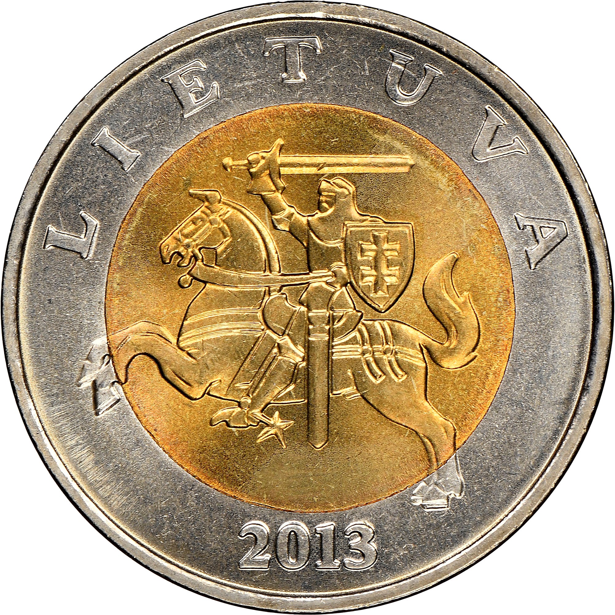 Lithuania 5 Litai KM 113 Prices & Values | NGC