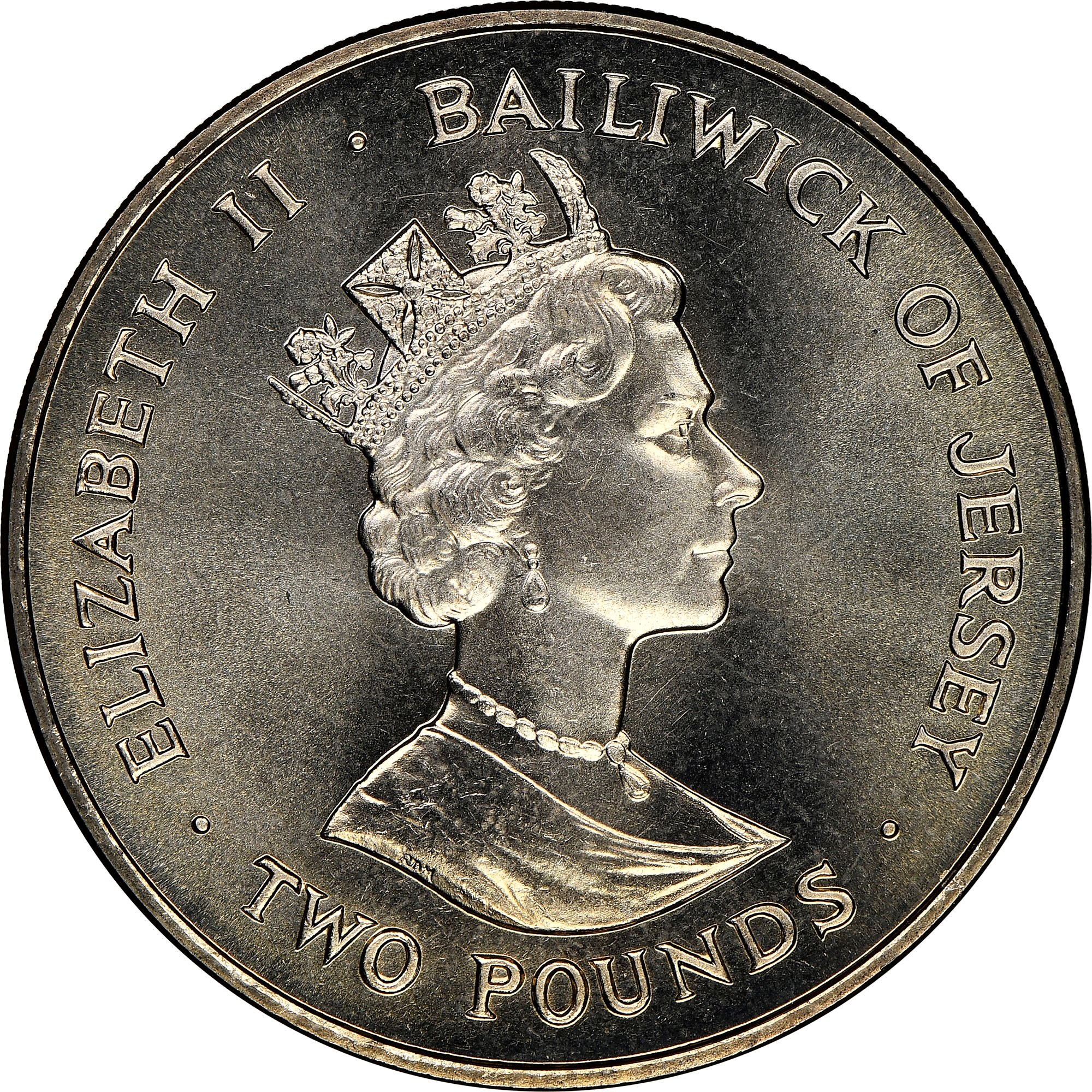 Jersey 2 Pounds KM 83 Prices & Values | NGC