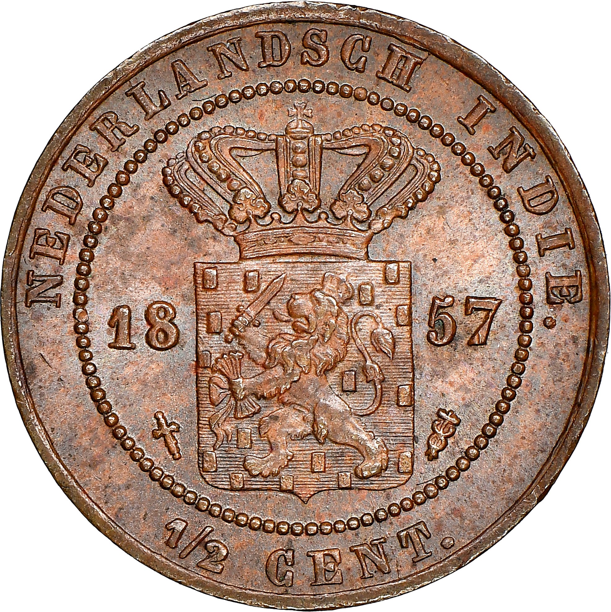 Netherlands East Indies 1/2 Cent KM 306 Prices & Values | NGC