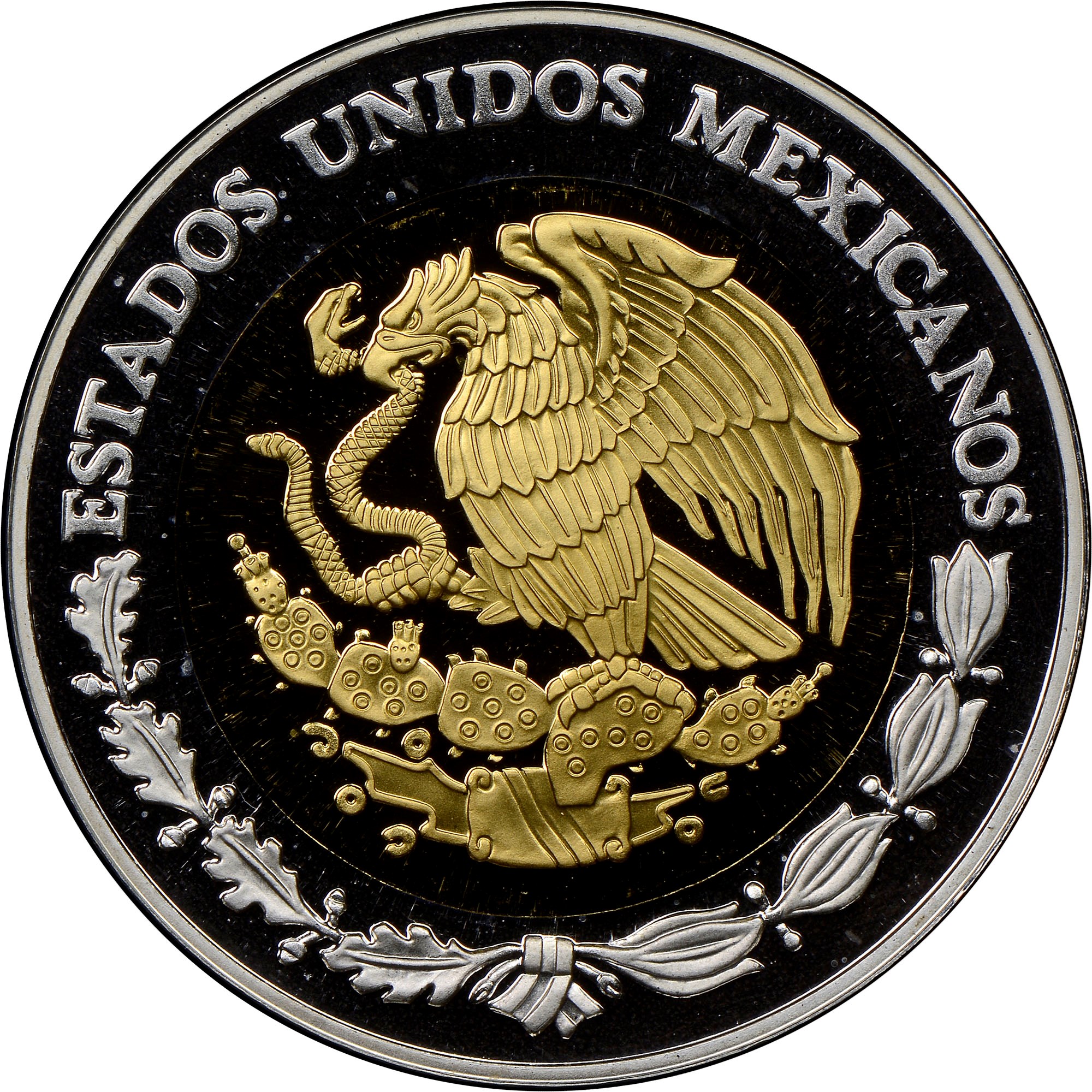 Mexico ESTADOS UNIDOS MEXICANOS 100 Pesos KM 701 Prices & Values | NGC