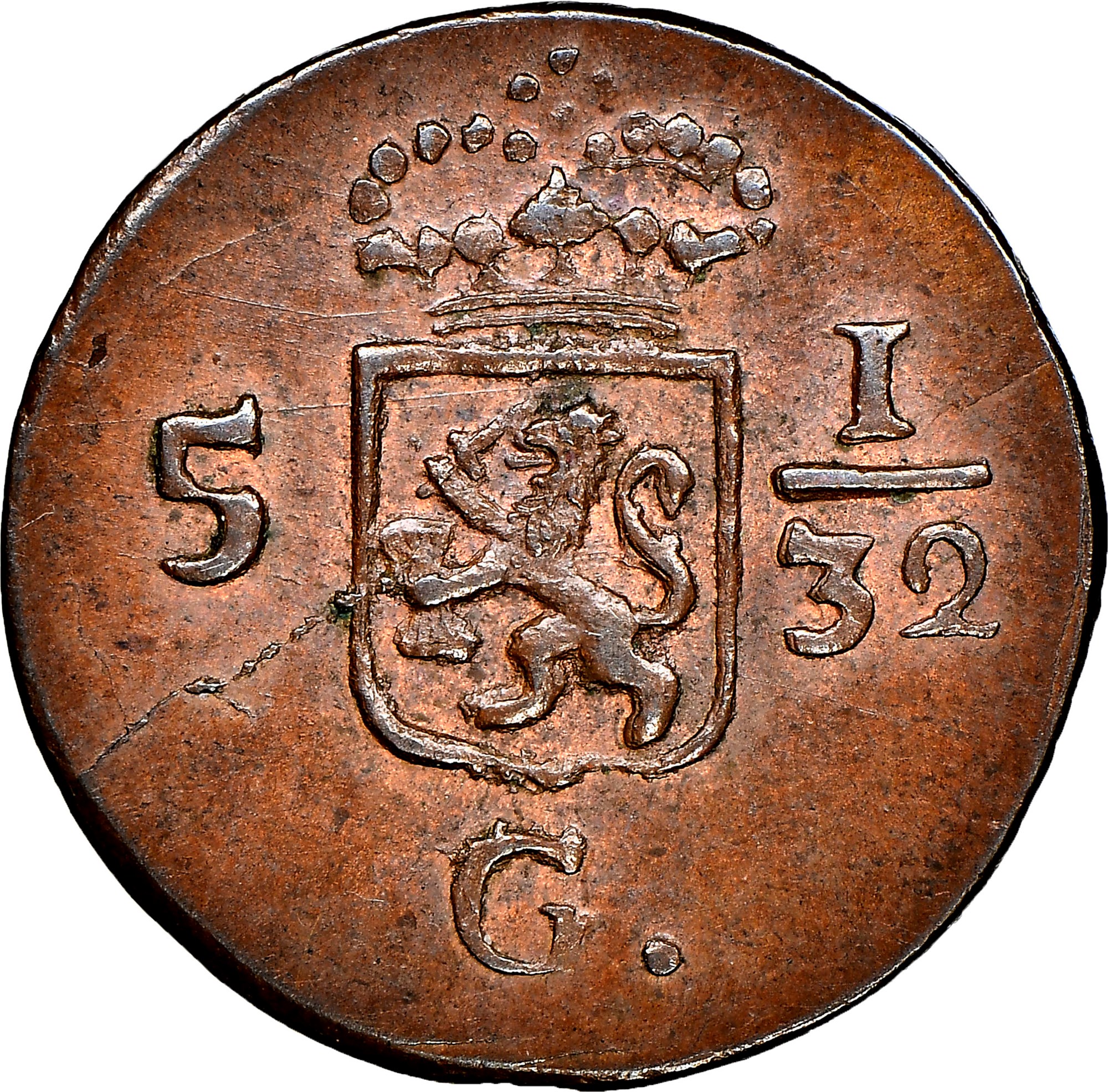 Netherlands East Indies 1/2 Duit KM 75 Prices & Values | NGC