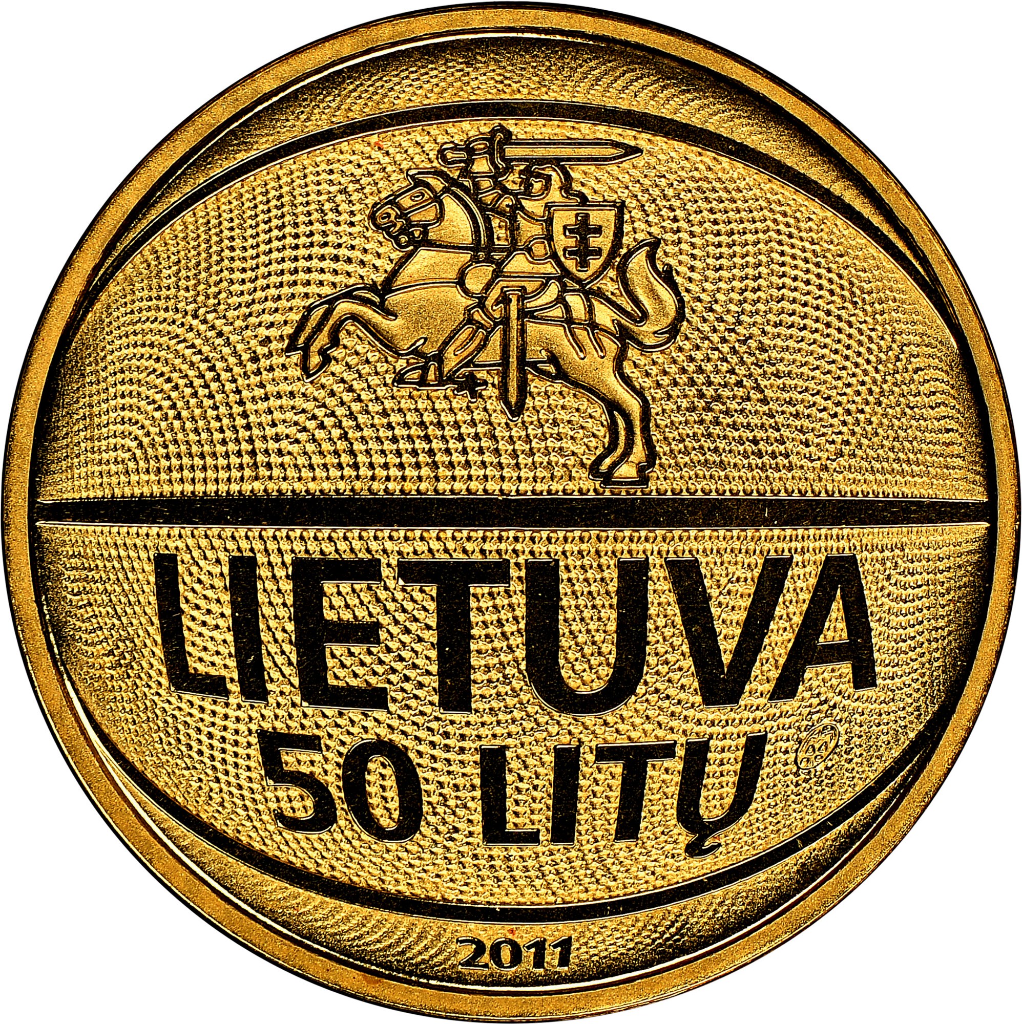 Lithuania 50 Litų KM 176 Prices & Values | NGC