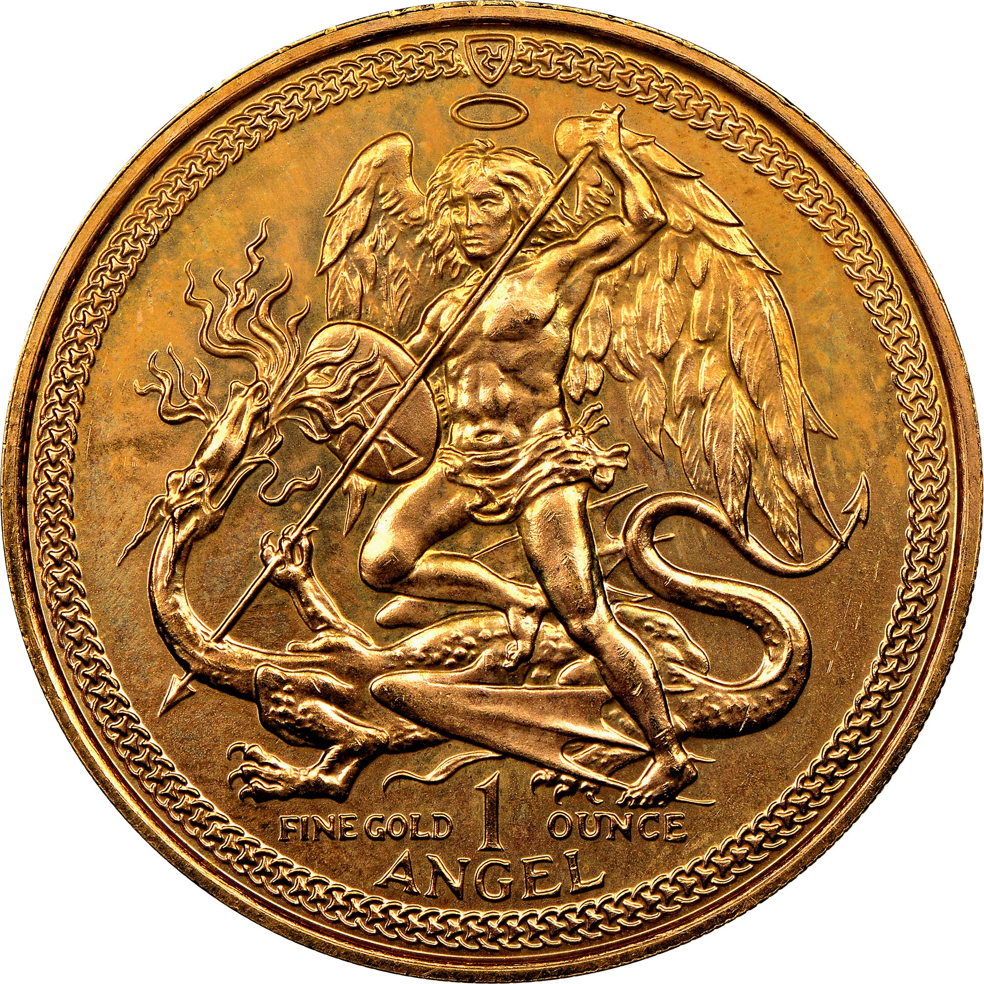 Isle Of Man Angel KM 141 Prices & Values | NGC