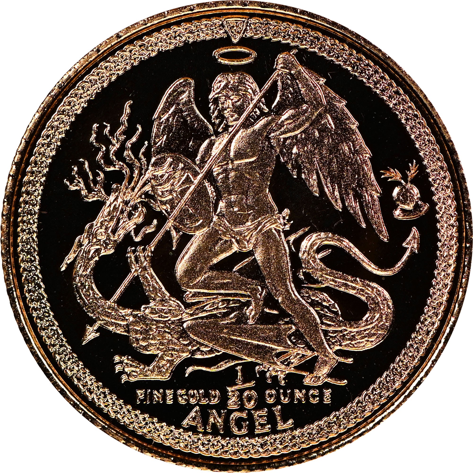 Isle Of Man 1/20 Angel KM 193 Prices & Values | NGC
