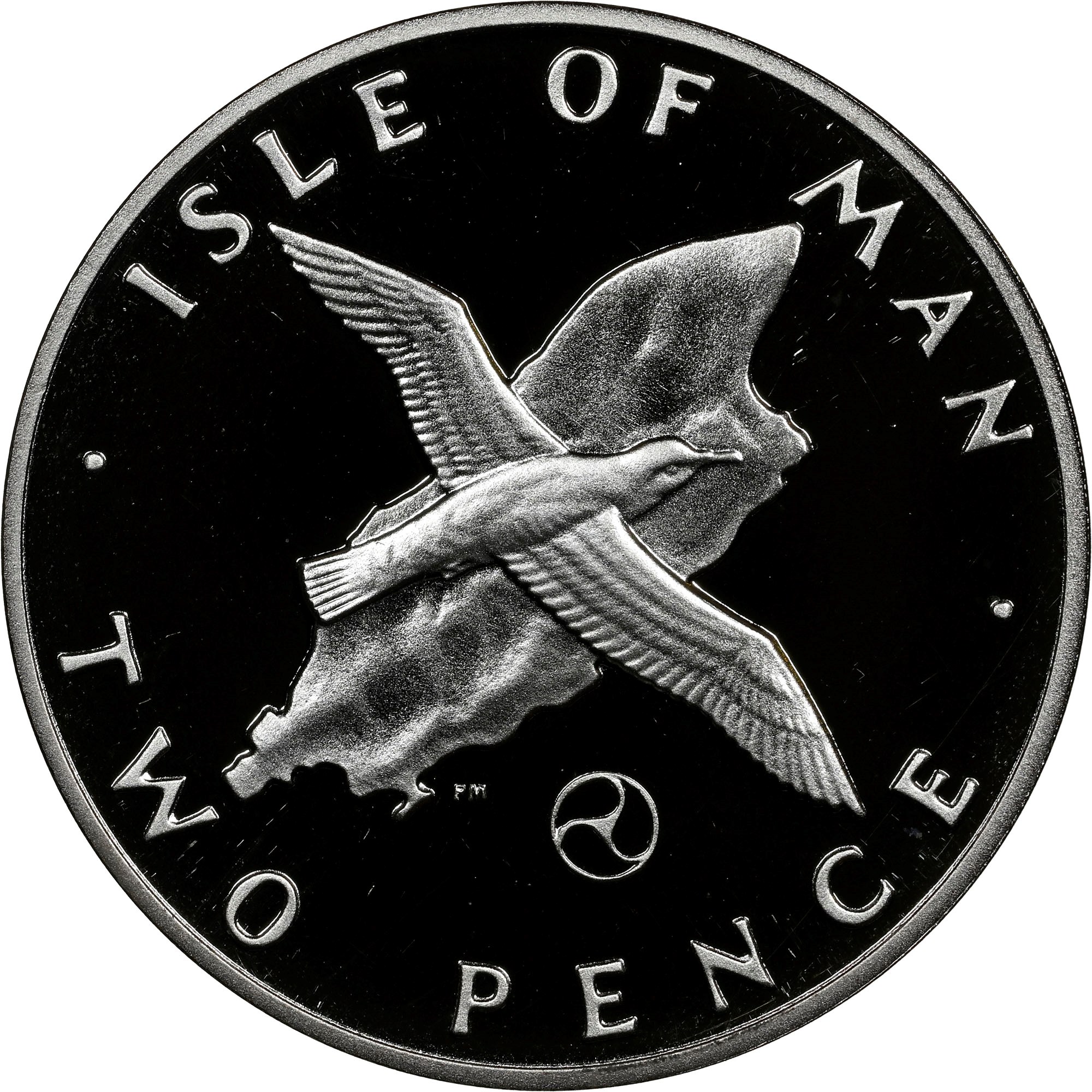 Isle Of Man 2 Pence KM 34a Prices & Values | NGC