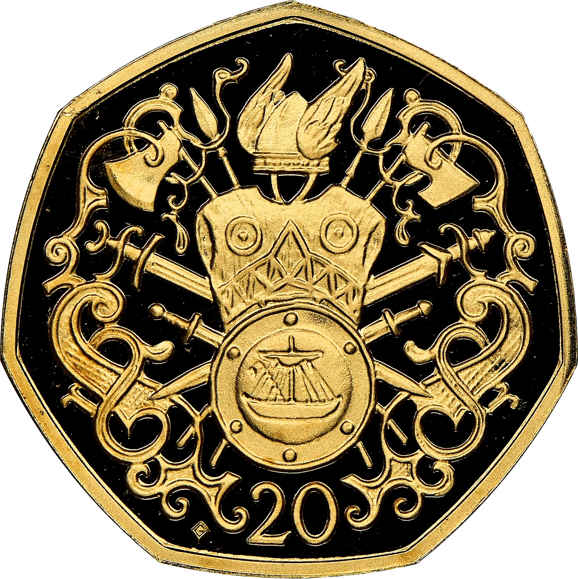 Isle Of Man 20 Pence KM 90b Prices & Values | NGC