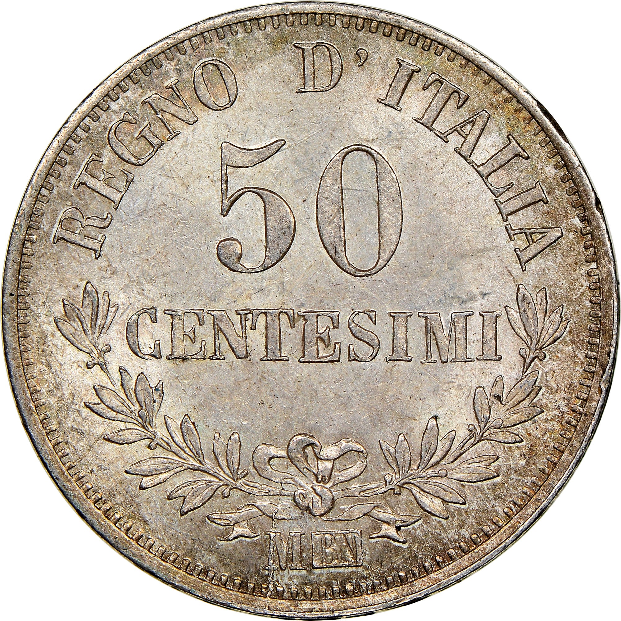 Italy 50 Centesimi KM 14.1 Prices & Values | NGC