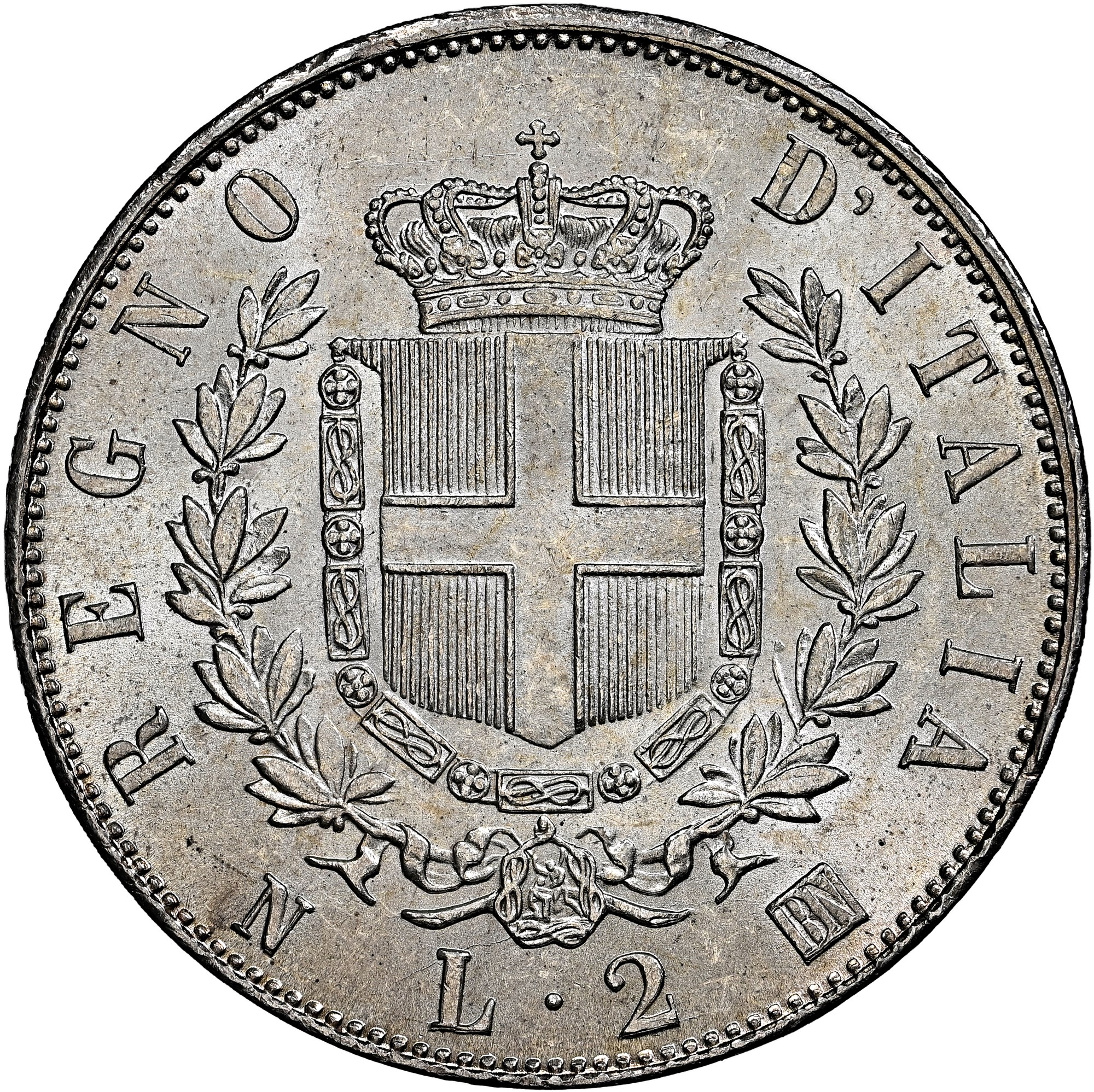 Italy 2 Lire KM 6a.1 Prices & Values | NGC