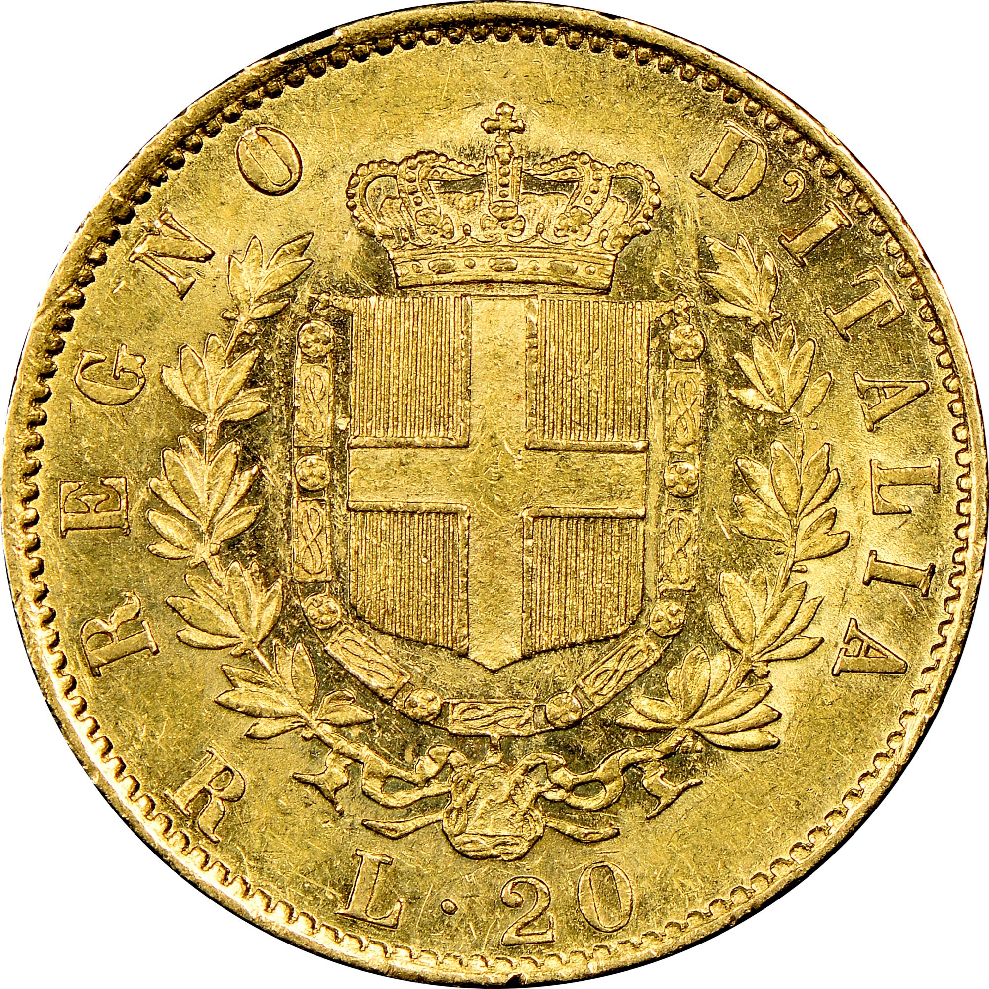 Italy 20 Lire KM 10.2 Prices & Values | NGC