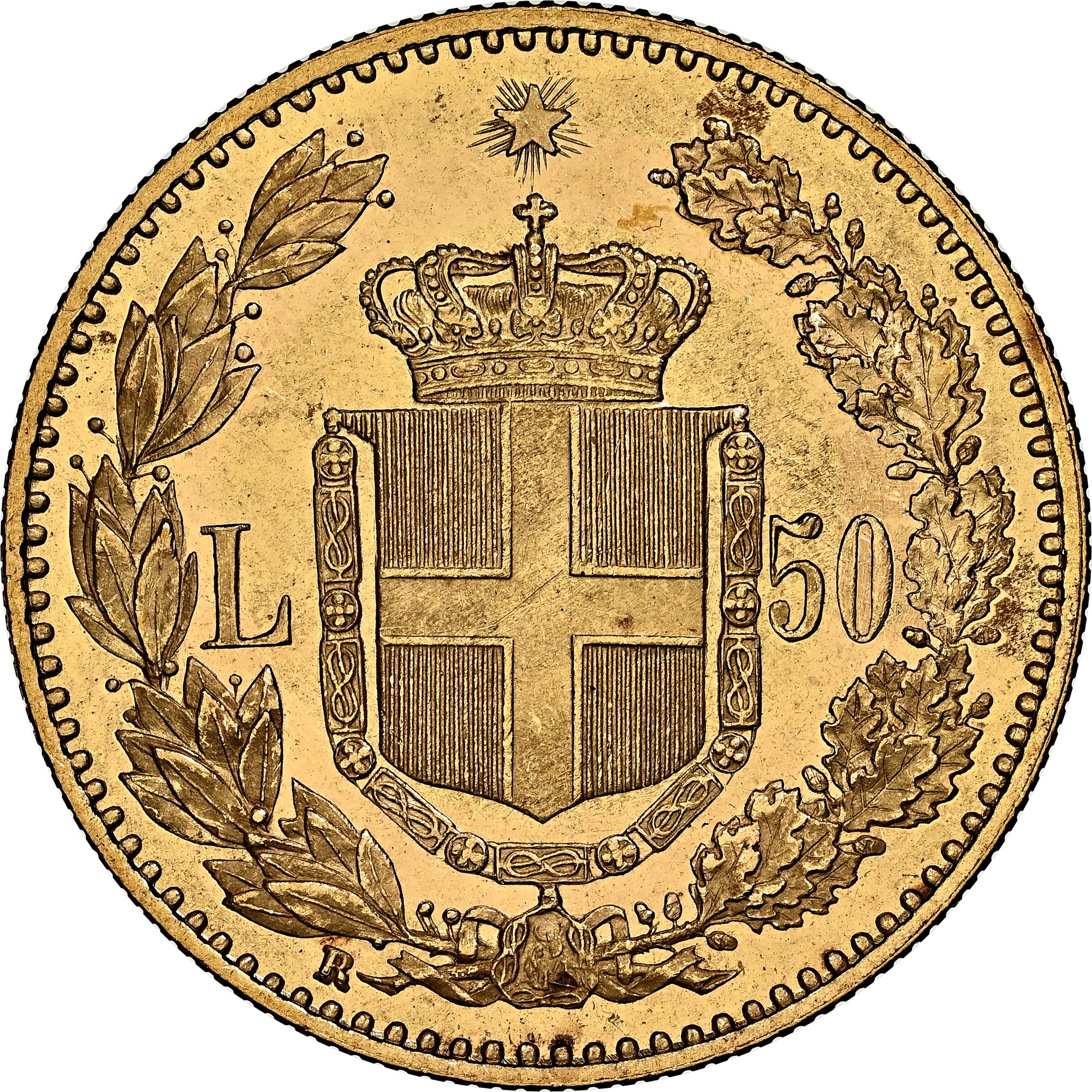 Italy 50 Lire KM 25 Prices & Values | NGC