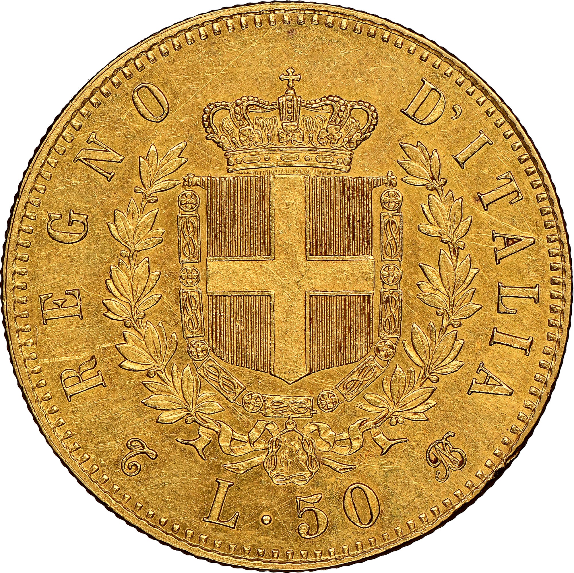 Italy 50 Lire KM 18 Prices & Values | NGC